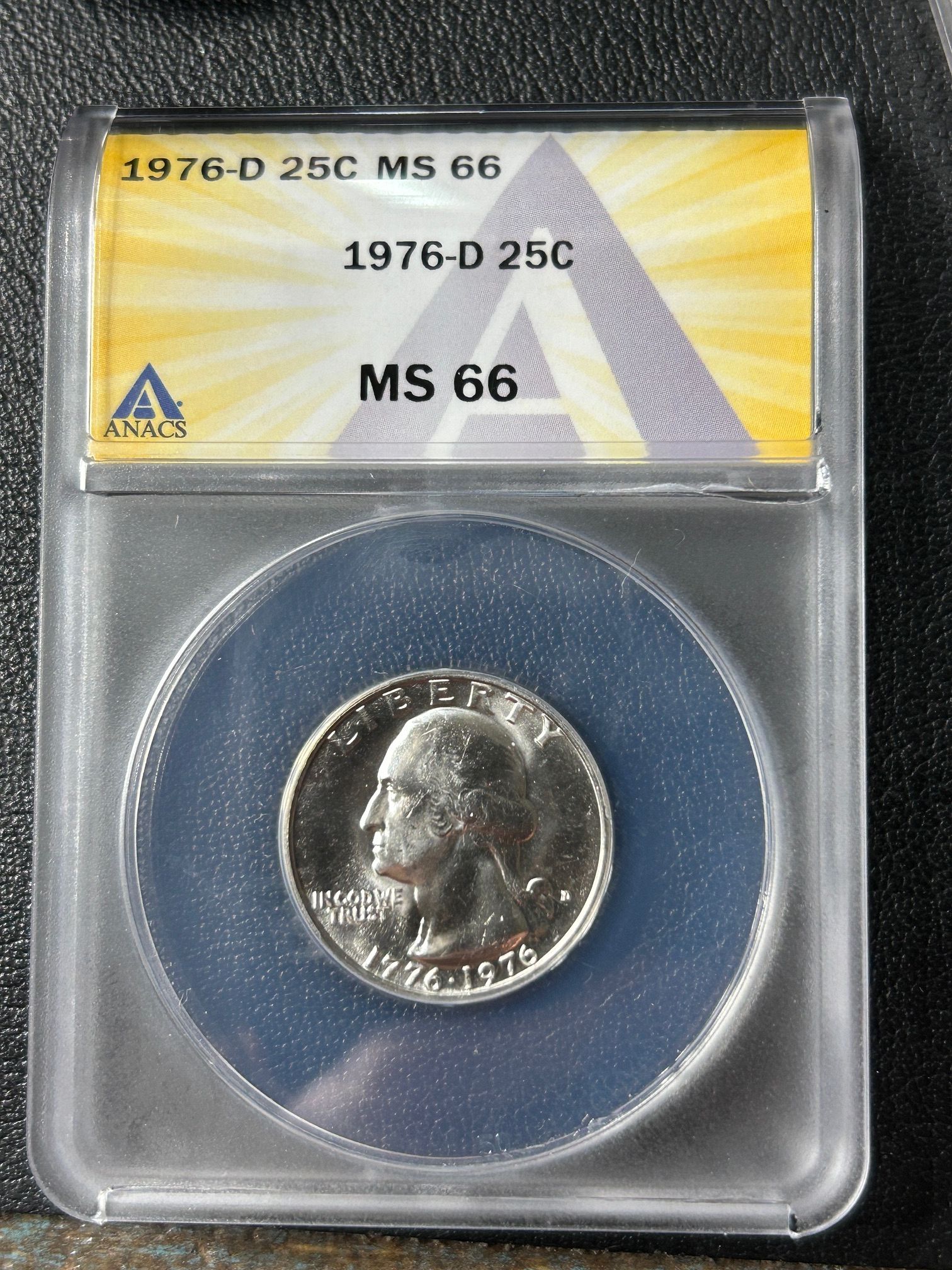 1976-D Quarter MS66 - For Sale, Buy Now Online - Item #891835