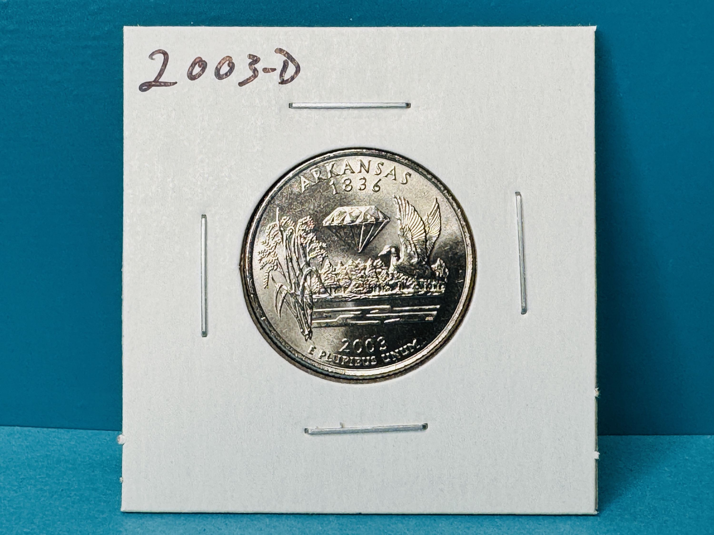 2003-D Arkansas 50 State Quarter - For Sale, Buy Now Online - Item #894174