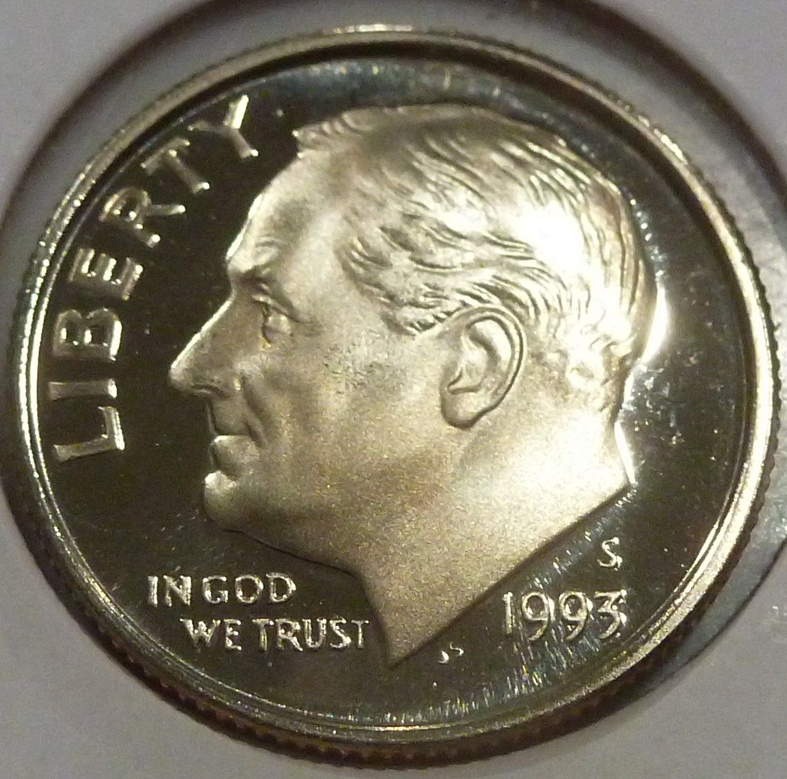 1993-S GEM Brilliant Proof Roosevelt Dime (150-47) - For Sale, Buy Now ...