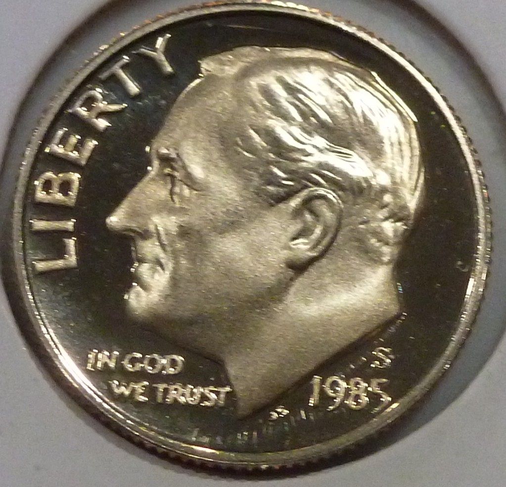1985-S Proof Roosevelt Dime ( 150-40 ) - For Sale, Buy Now Online ...