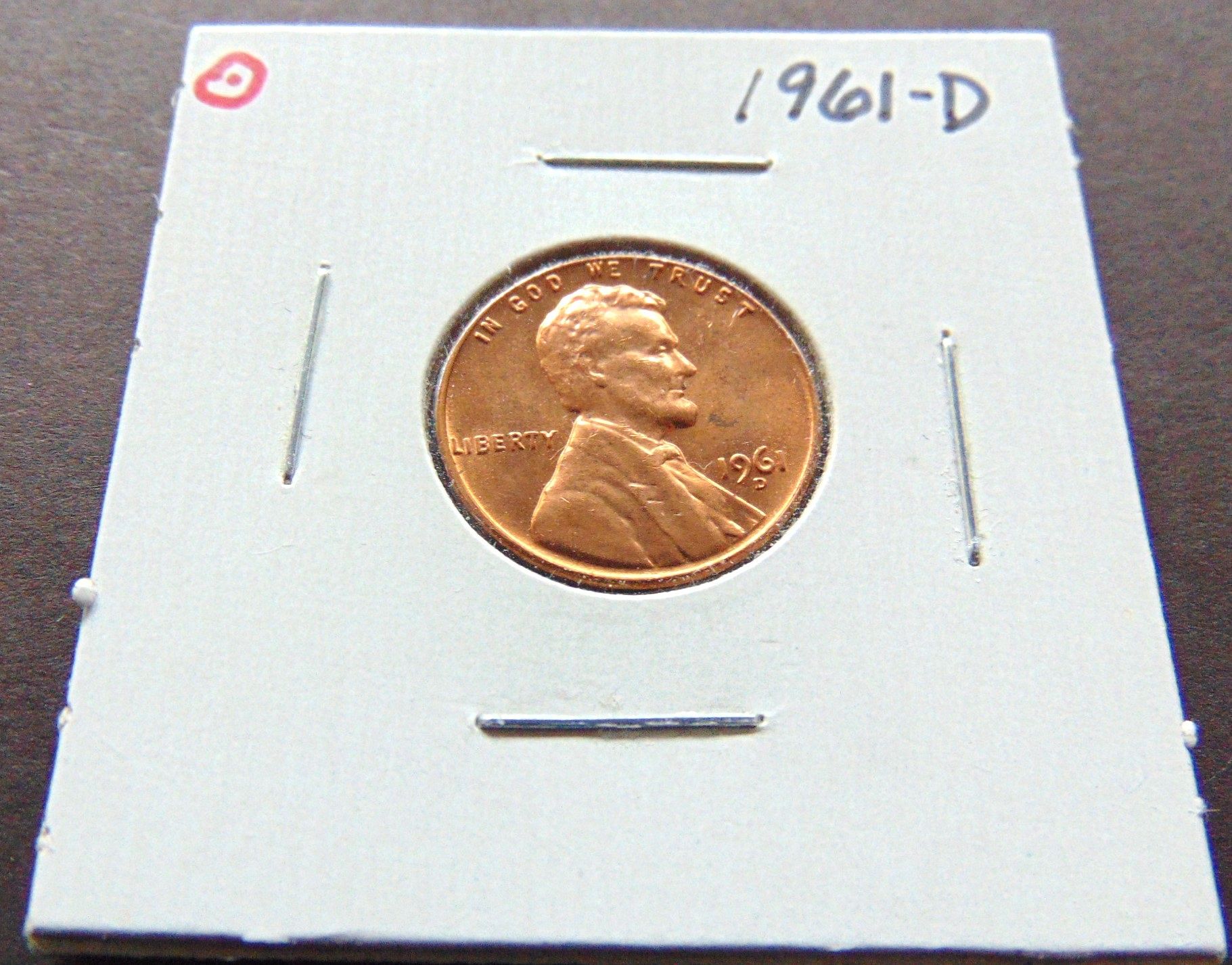 1961 D Lincoln Memorial Cent Small Cents - For Sale, Buy Now Online ...