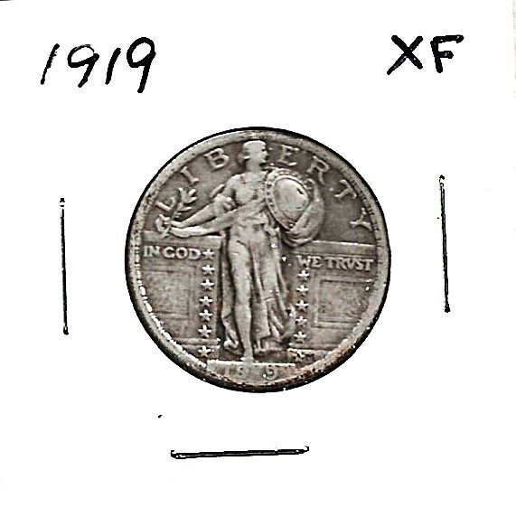 1919 Standing Liberty Quarter***XF*** - For Sale, Buy Now Online - Item ...