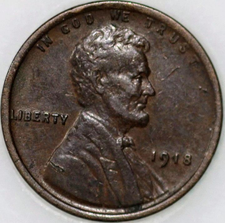 1918 Lincoln Wheat Cent Penny • Nice Chocolate Brown • AU+ - For Sale ...