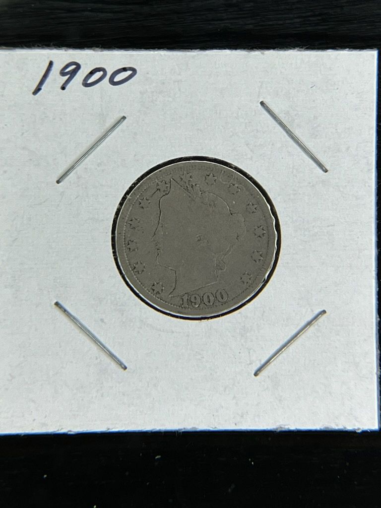 1900-P Liberty Head "V" Nickel - 125 years old!! - Cool! - For Sale ...
