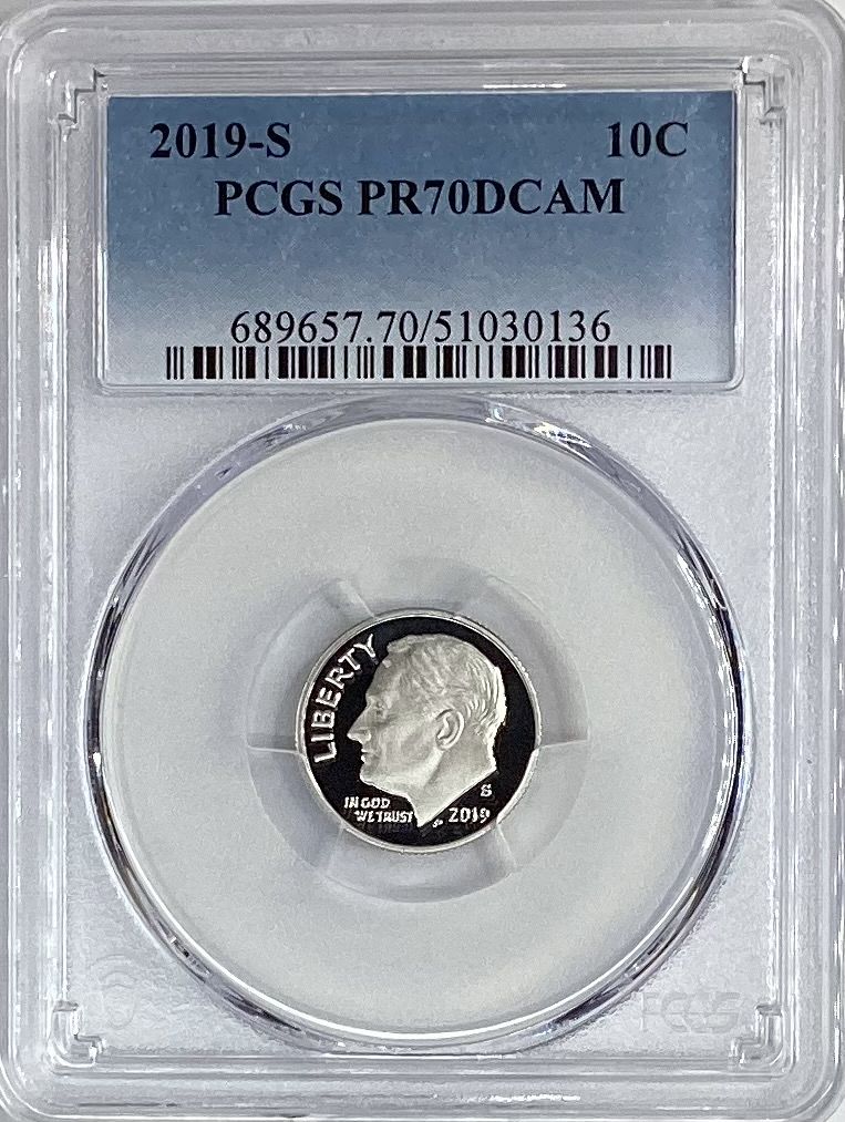 2019-S Roosevelt Proof Dime - For Sale, Buy Now Online - Item #900605