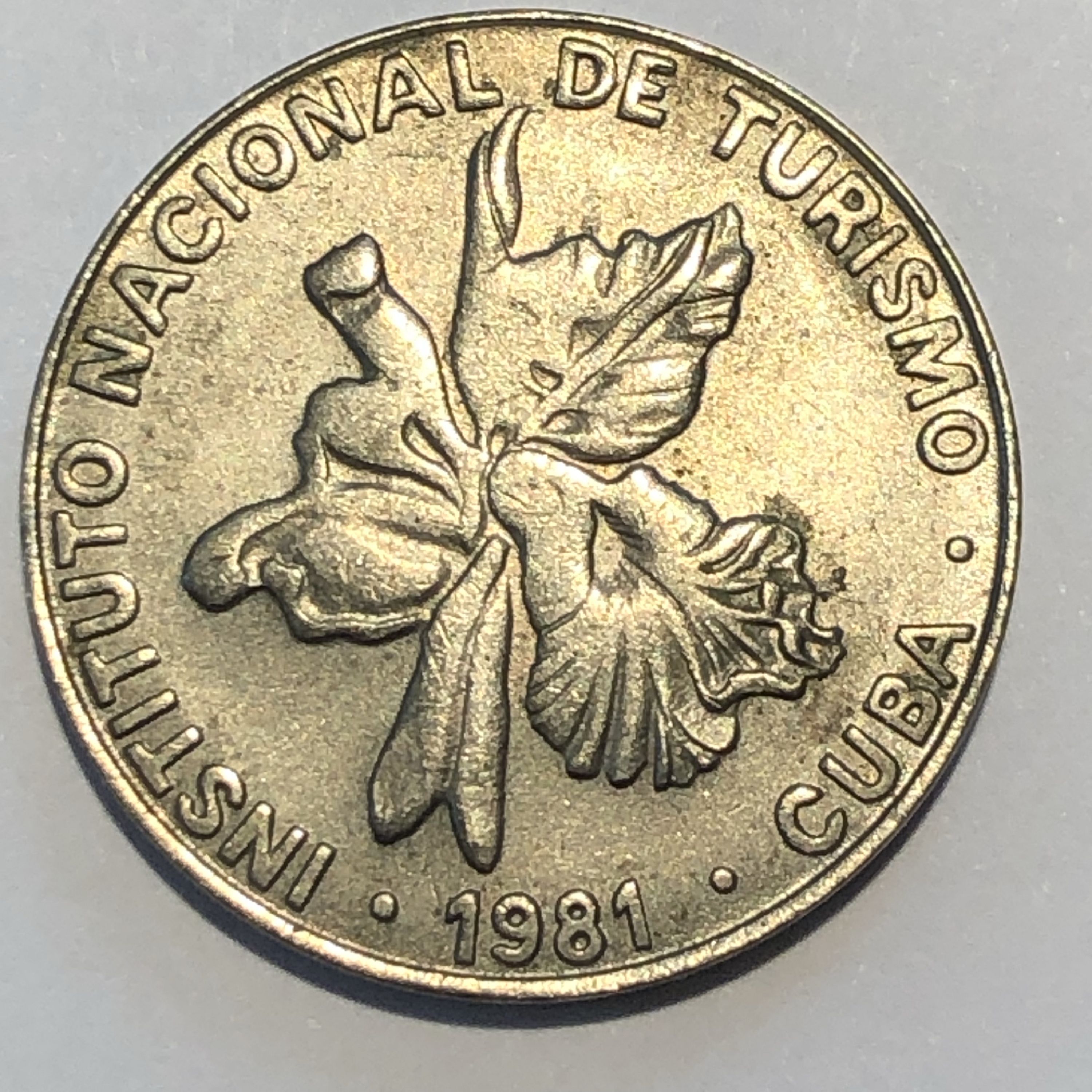 1981 Cuba 25 Centavos Copper-Nickel Coin - VF (Very Fine) condition ...