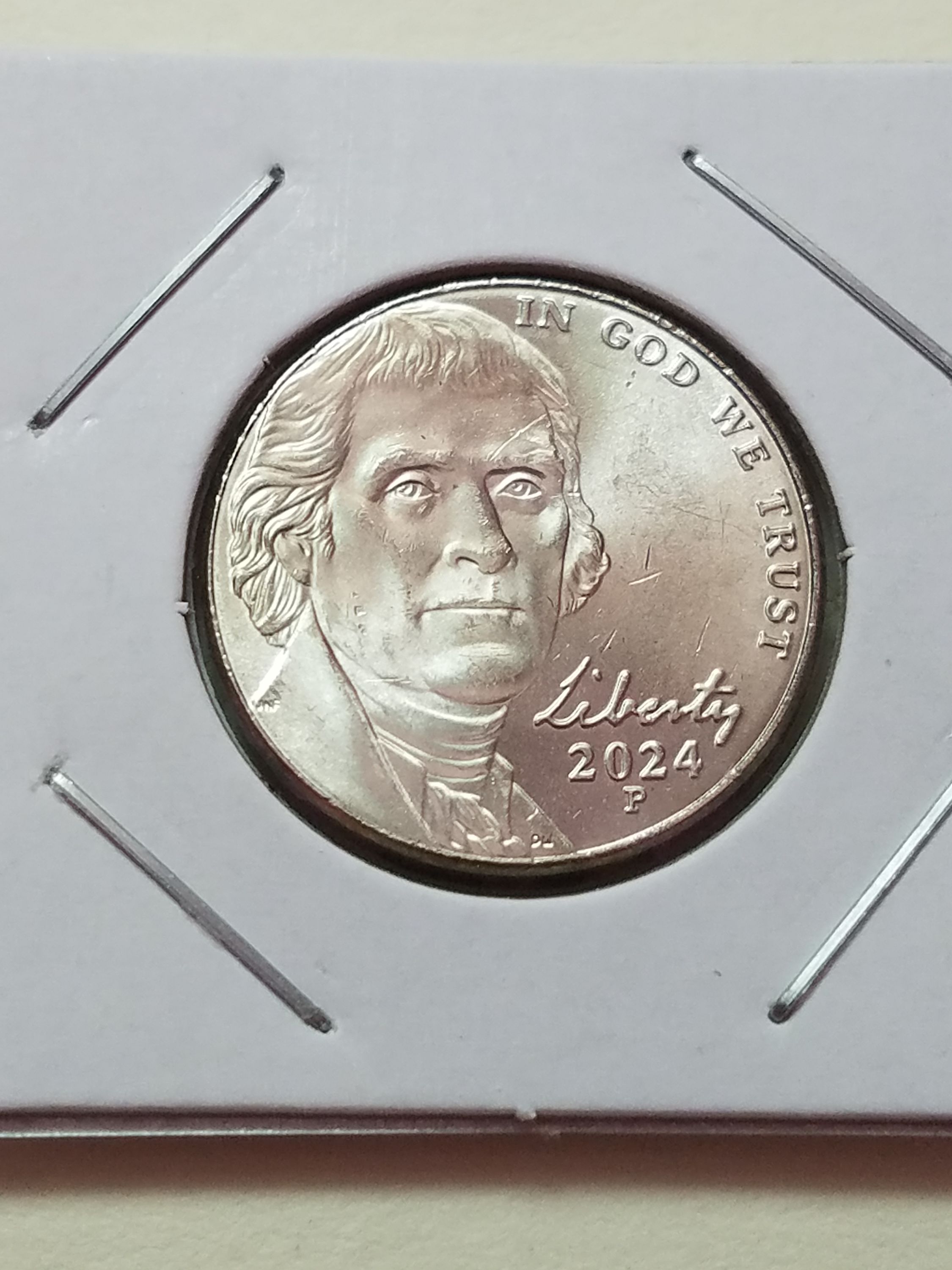 2024 P Jefferson Nickel - For Sale, Buy Now Online - Item #901723