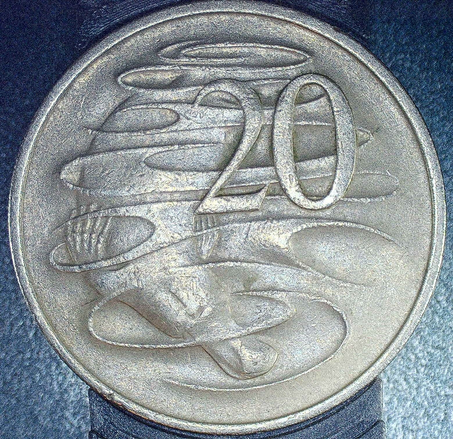AUSTRALIA 1968 20c - For Sale, Buy Now Online - Item #902442