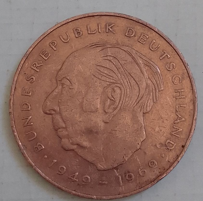 1983....Germany 2 deutsche mark - For Sale, Buy Now Online - Item #903075