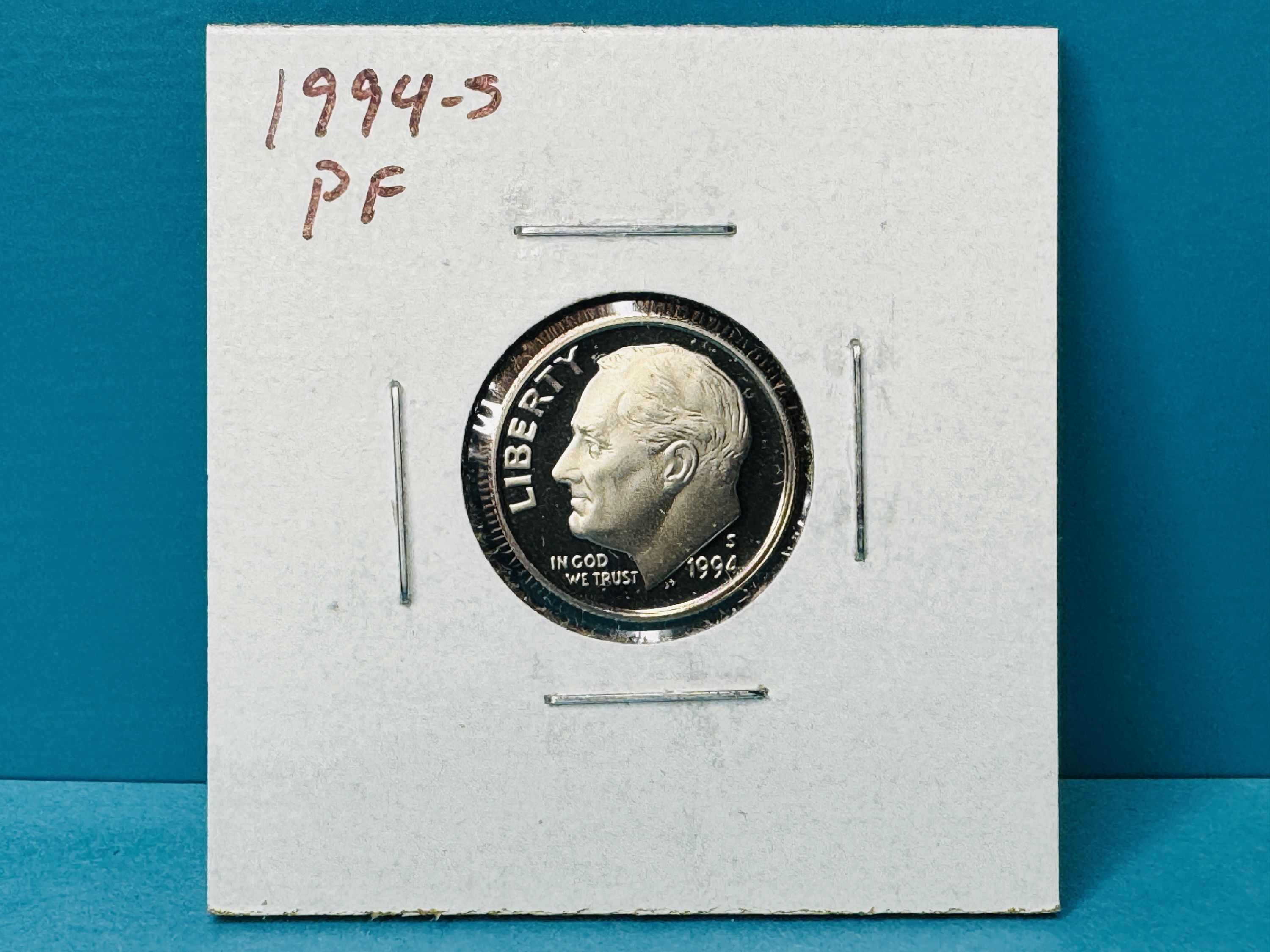 1994-S Proof Roosevelt Dime - For Sale, Buy Now Online - Item #903810