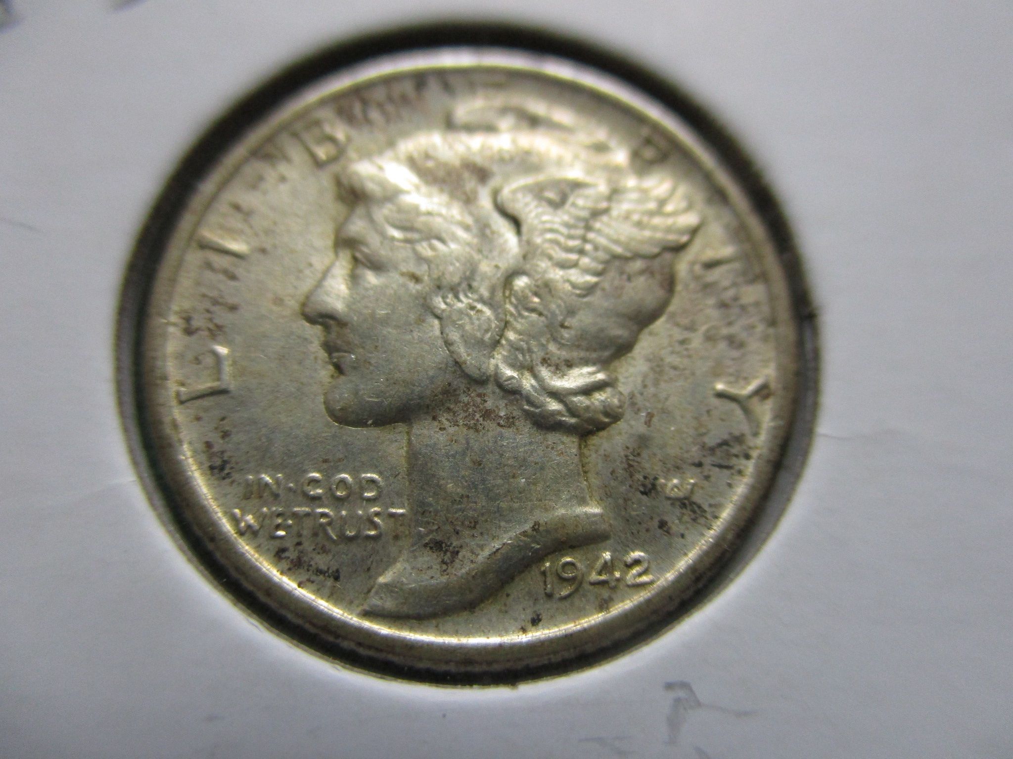 1942 Mercury Dime. Item: 10 M42-26. - For Sale, Buy Now Online - Item ...