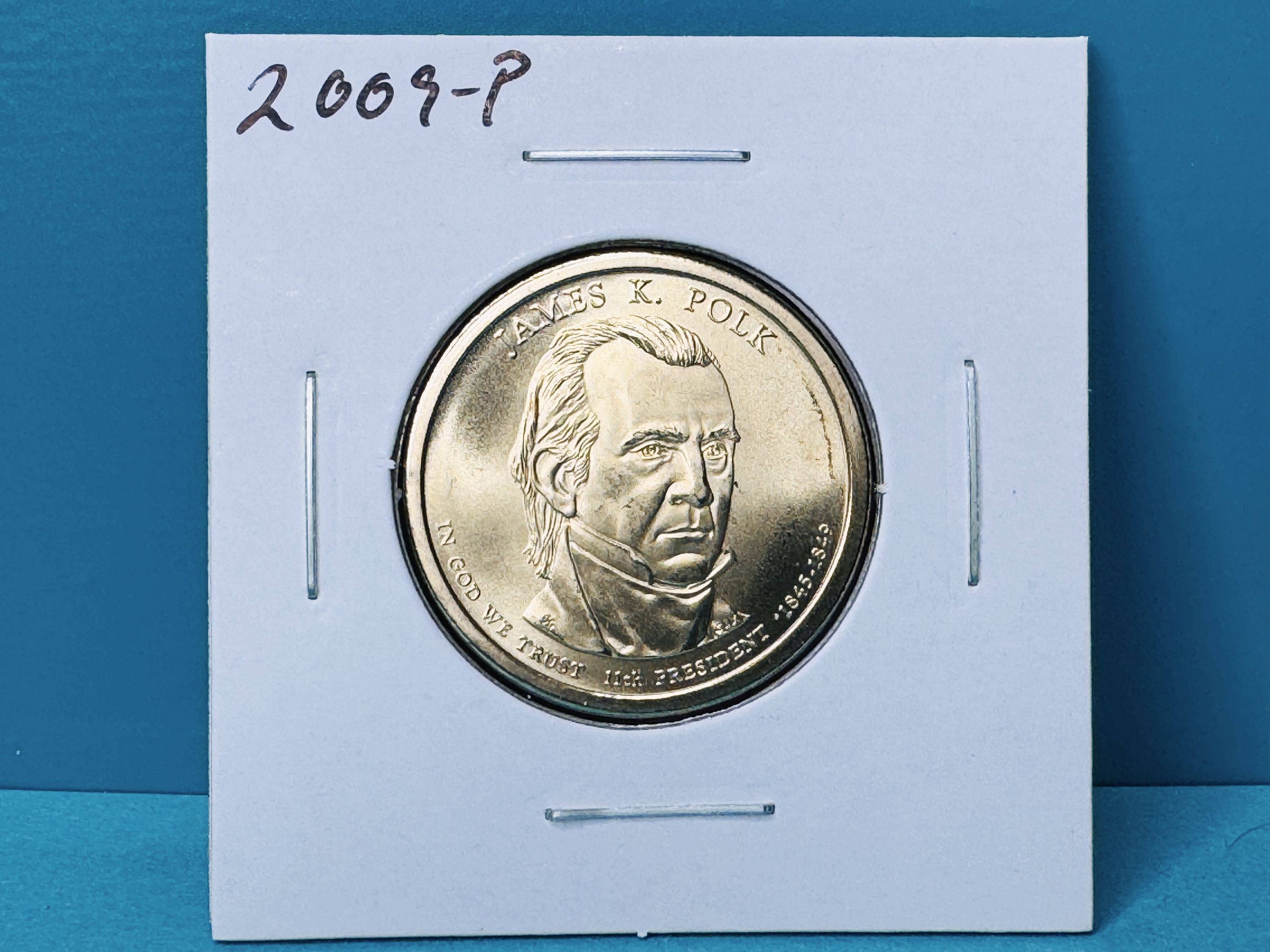 2009-P James K Polk Presidential Dollar - For Sale, Buy Now Online ...