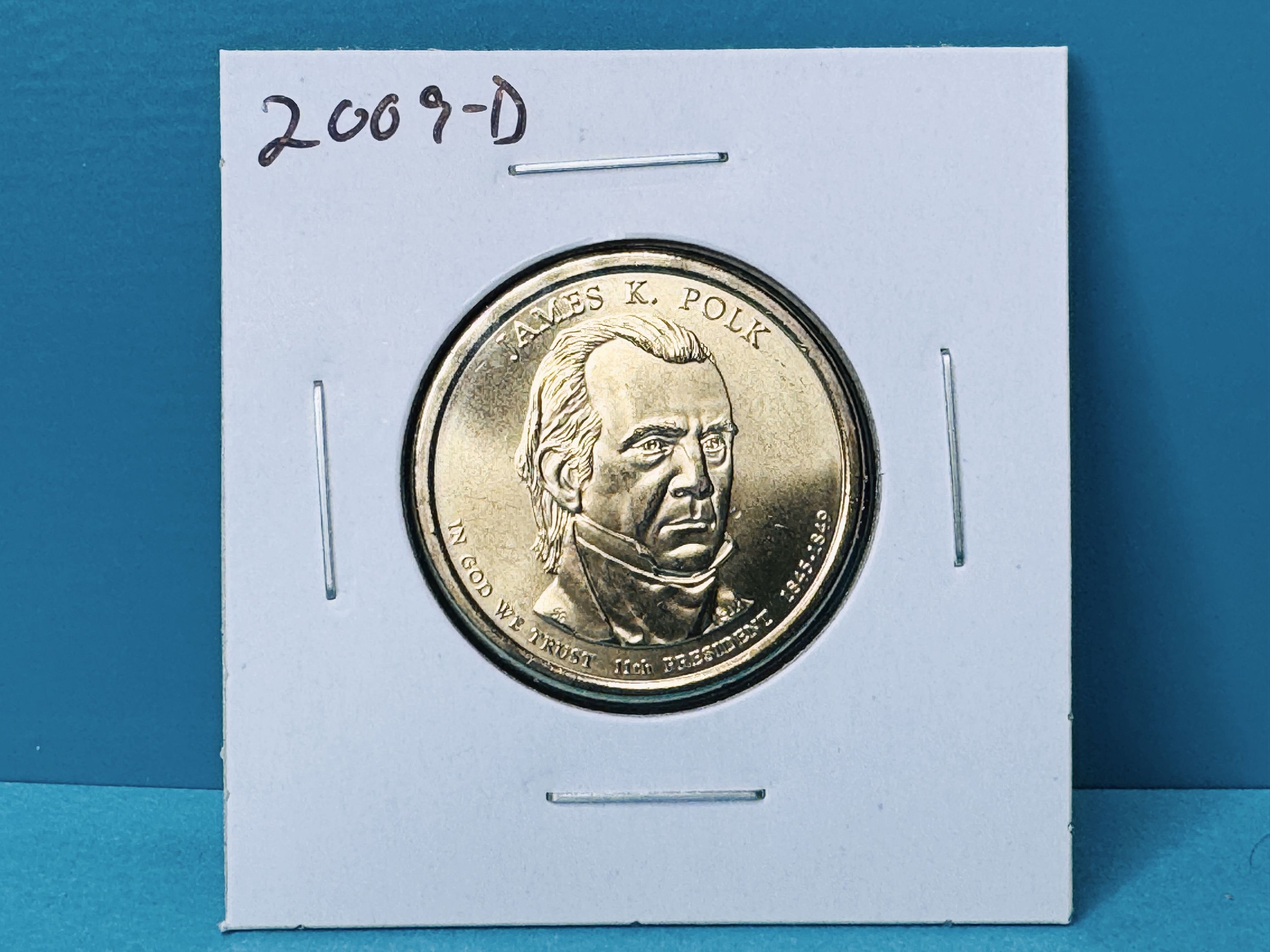 2009-D James K Polk Presidential Dollar - For Sale, Buy Now Online ...