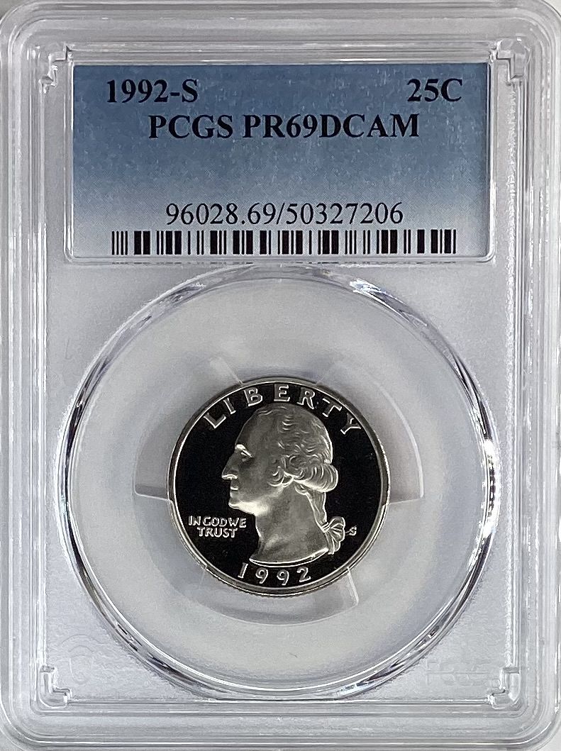 1992-S Washington Proof Quarter - For Sale, Buy Now Online - Item #904353