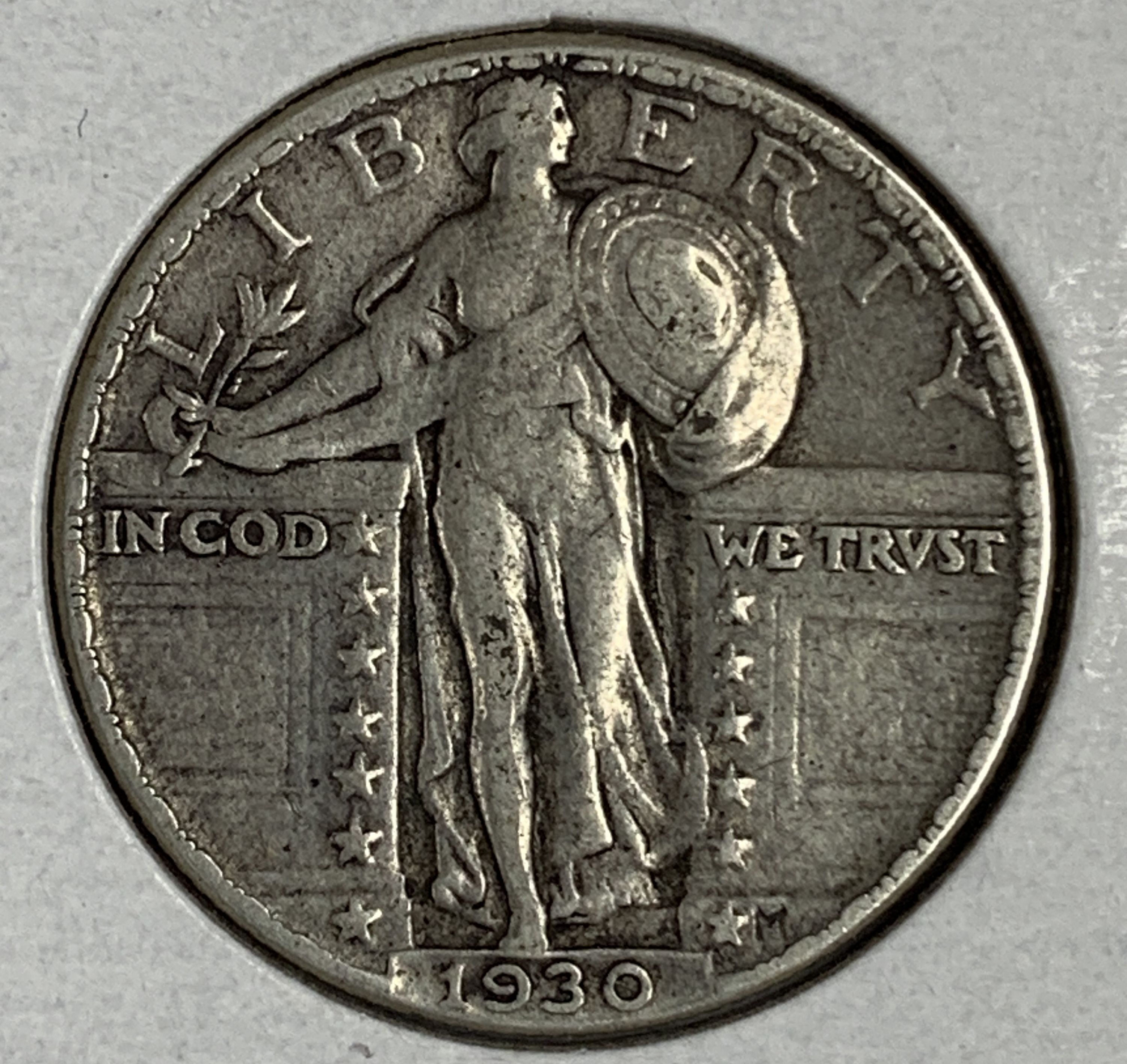 1930 Standing Liberty Quarter, XF (9064) - For Sale, Buy Now Online ...
