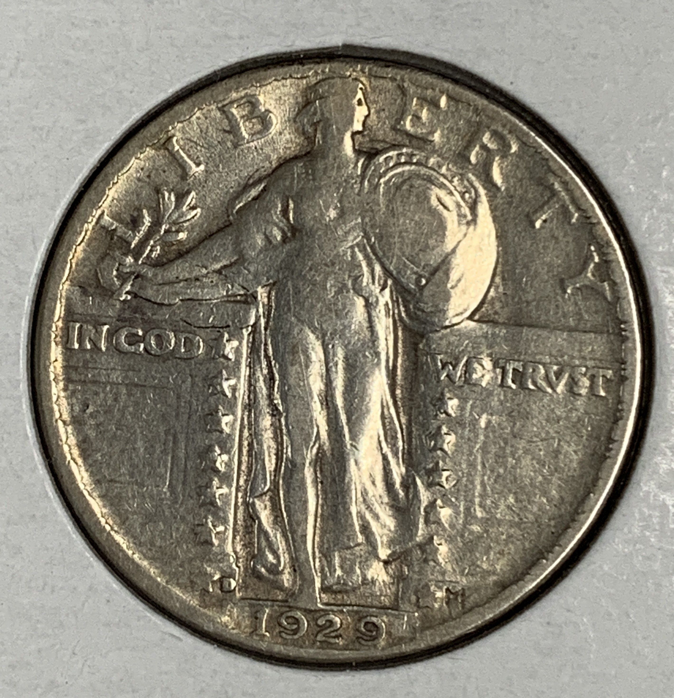 1929-D Standing Liberty Quarter, AU, (9022) - For Sale, Buy Now Online ...
