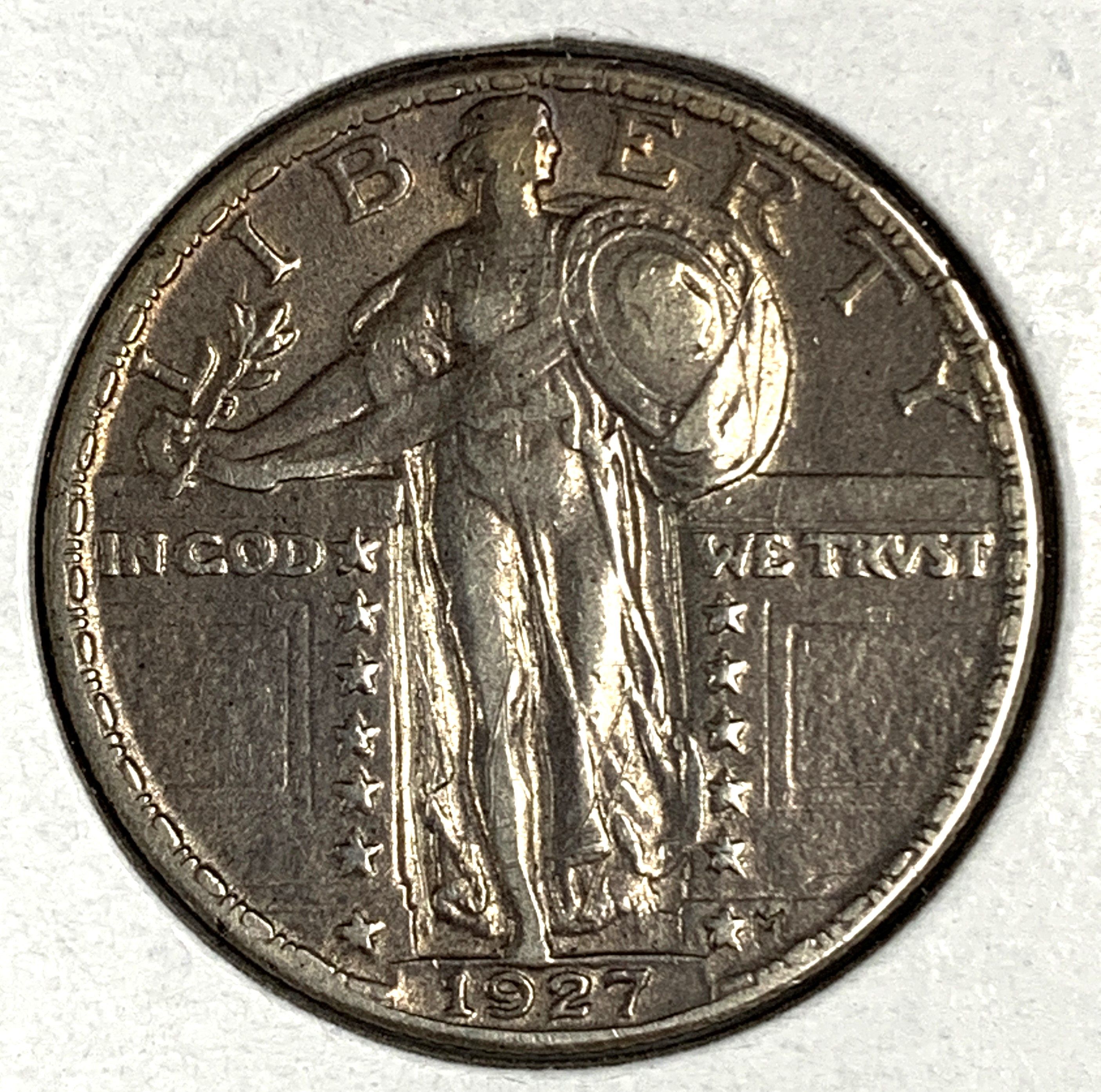 1927 Standing Liberty Quarter, AU, (9010) - For Sale, Buy Now Online ...