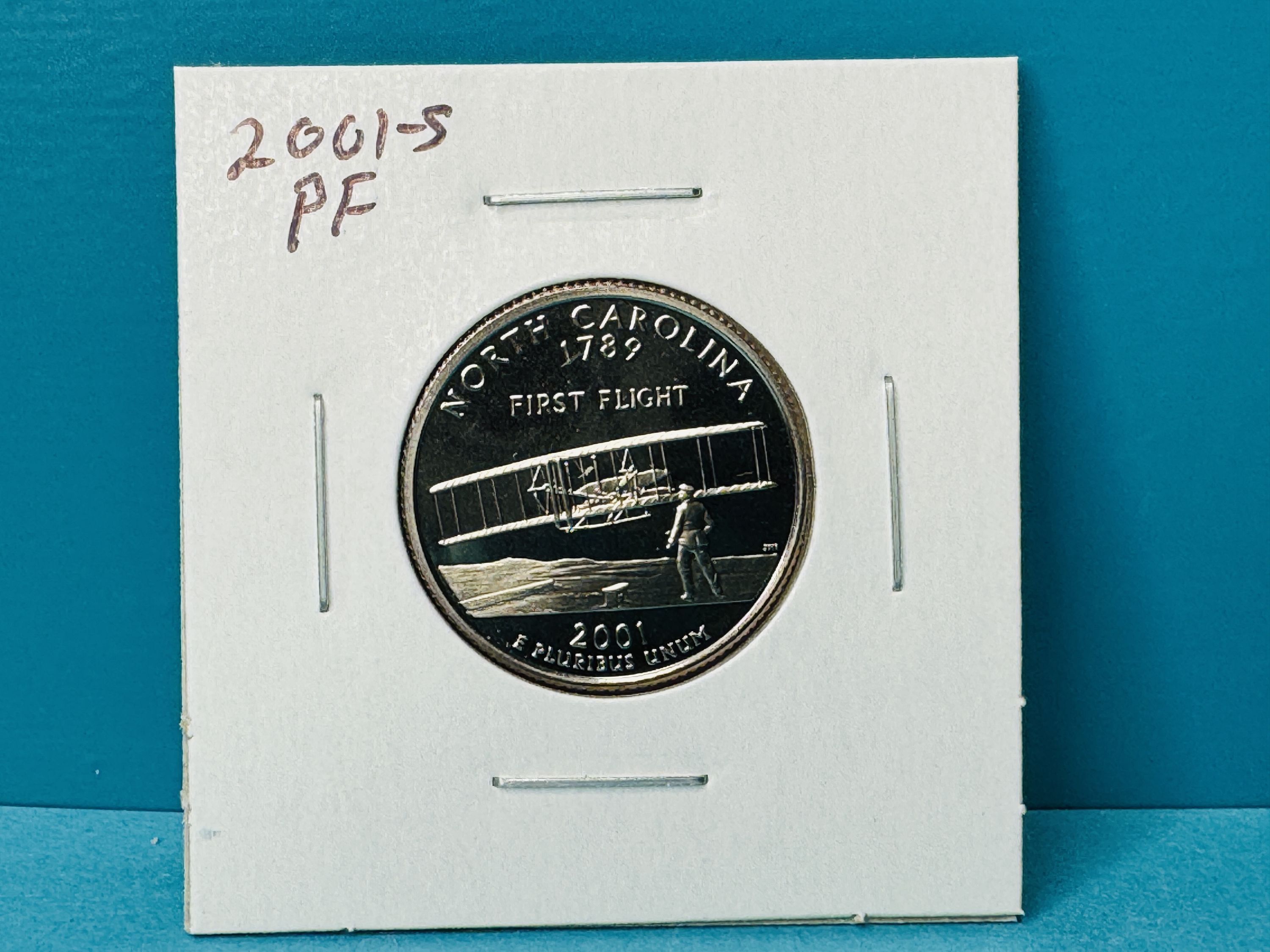 2001-S North Carolina 50 State Quarter Proof - For Sale, Buy Now Online ...