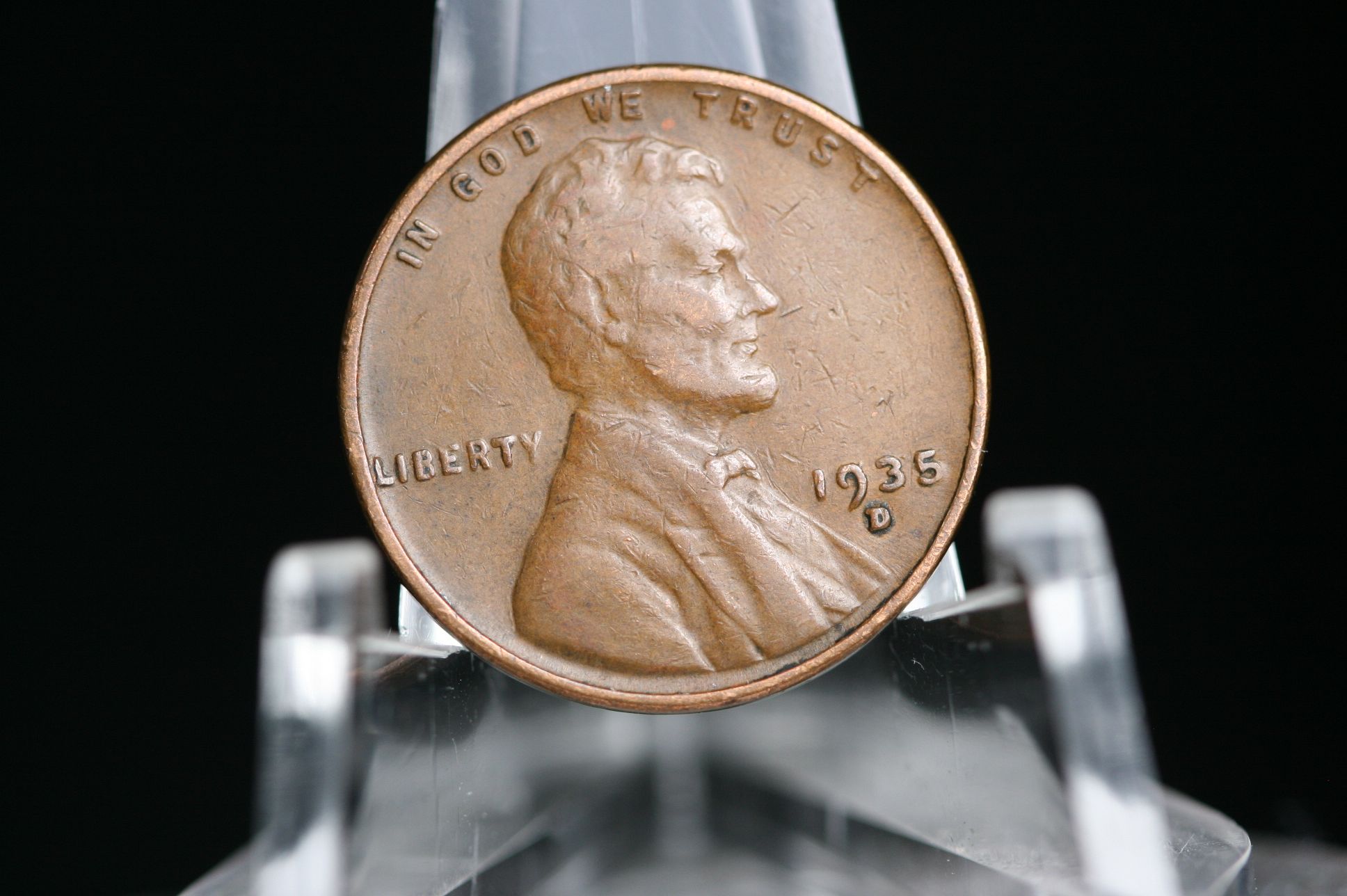 1935 D Lincoln Cent F - For Sale, Buy Now Online - Item #908250