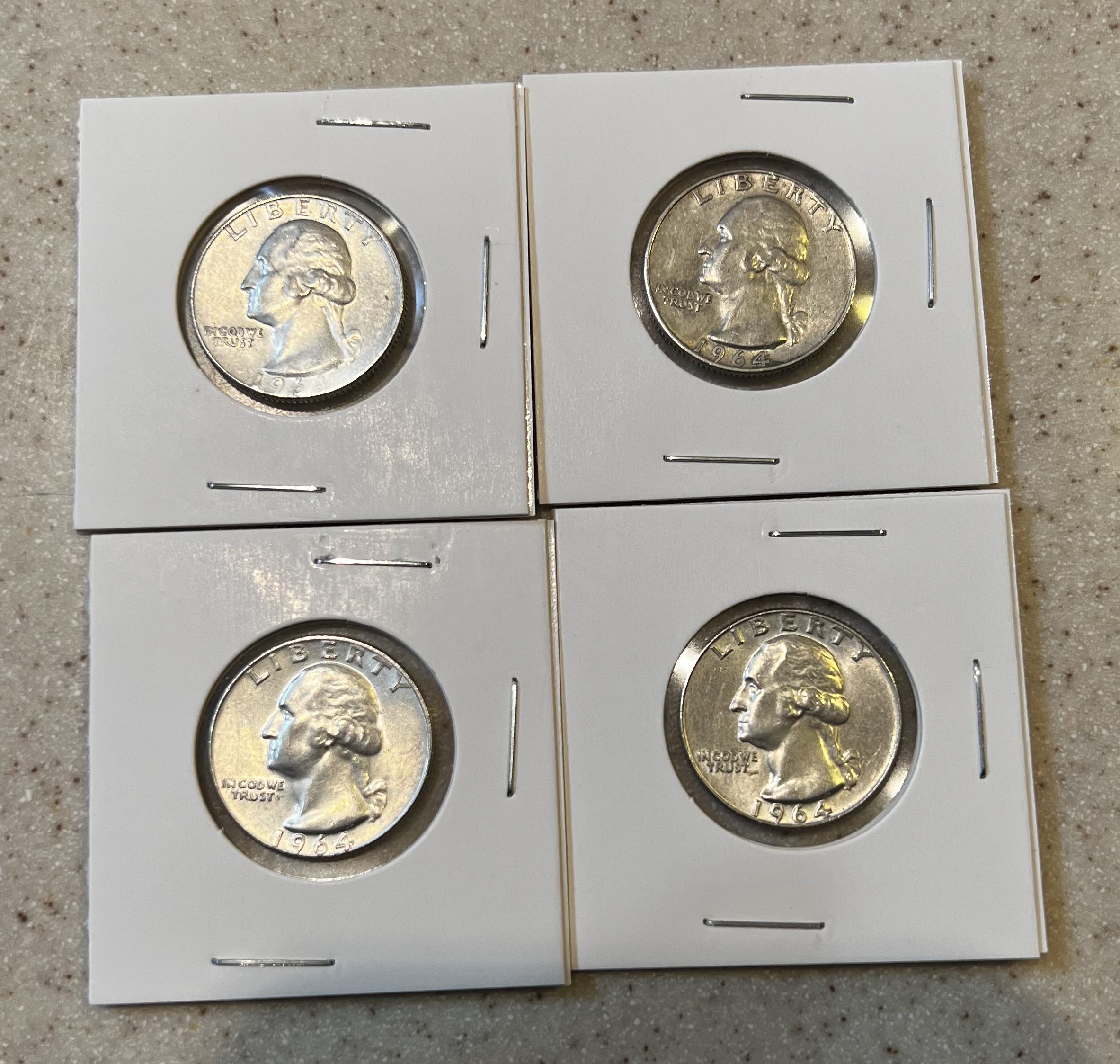 1964 D Washington Quarters - For Sale, Buy Now Online - Item #908286