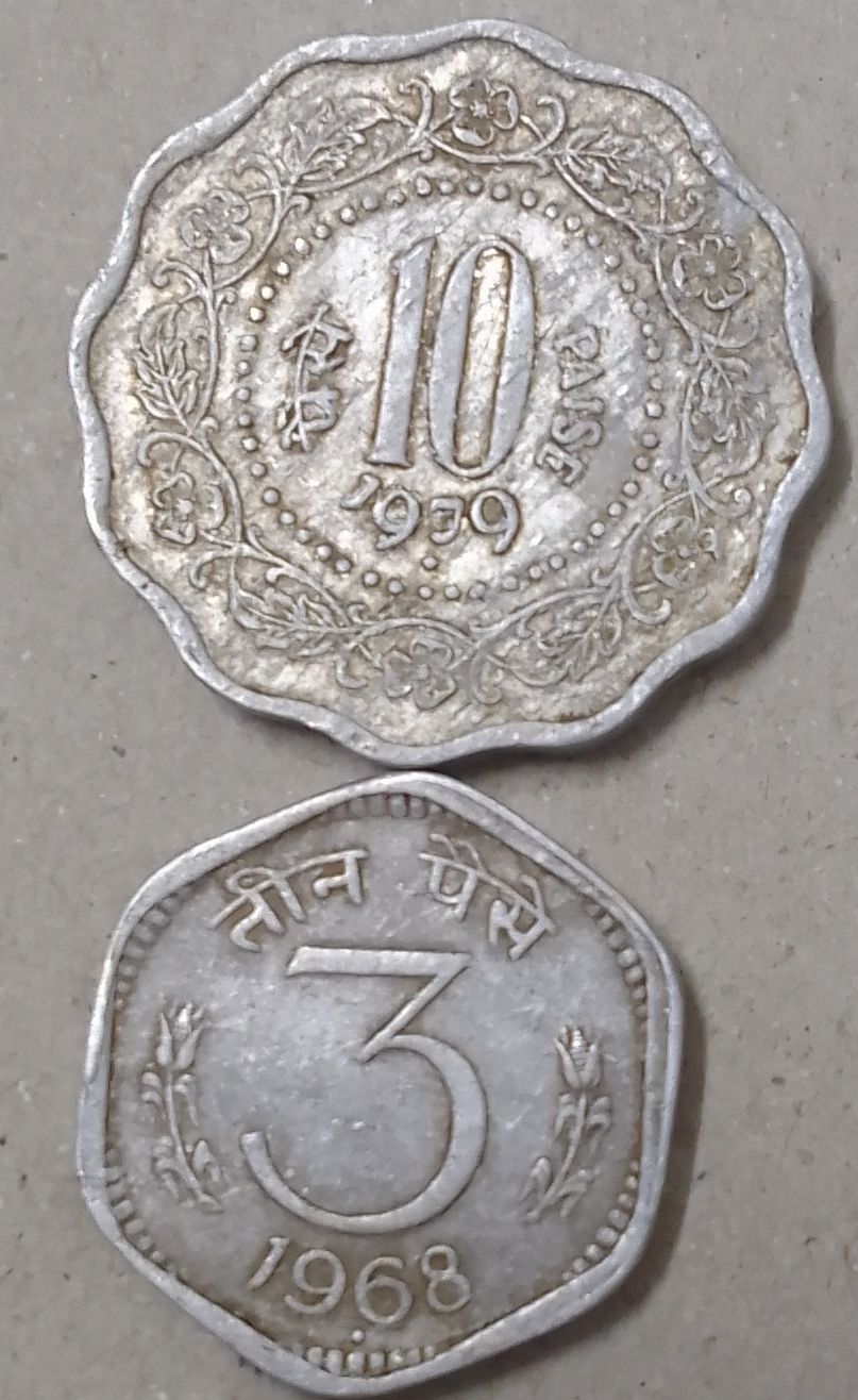 India 2 different coins..1968....1979 - For Sale, Buy Now Online - Item ...