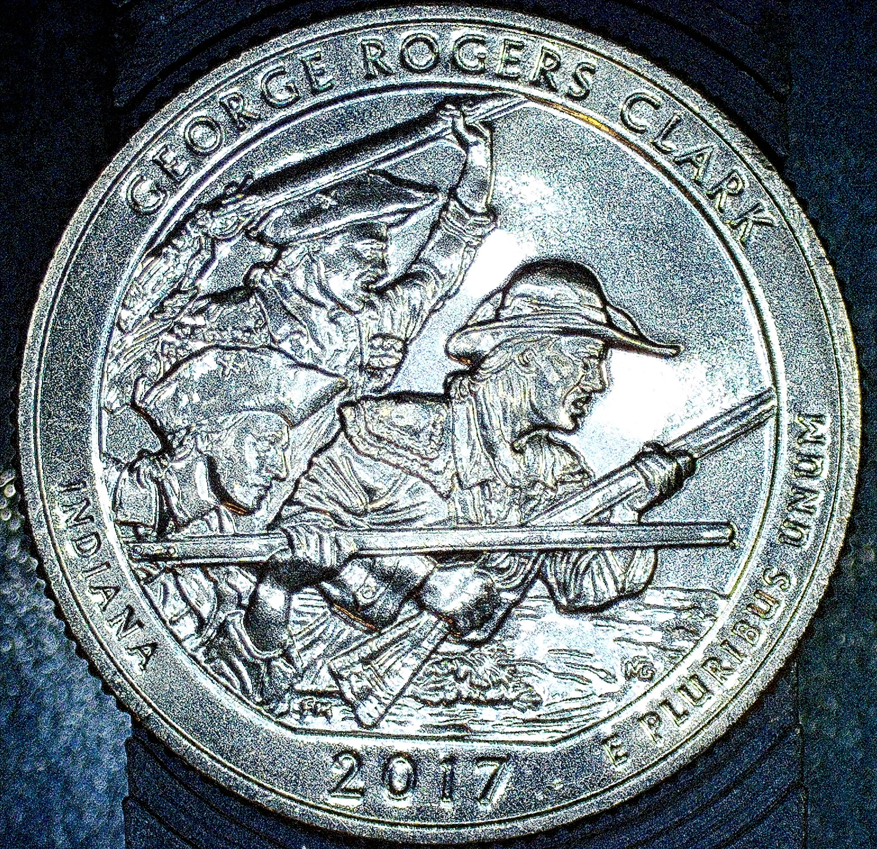 2017 S George Rogers Clark America The Beautiful Quarters: Uncirculated ...