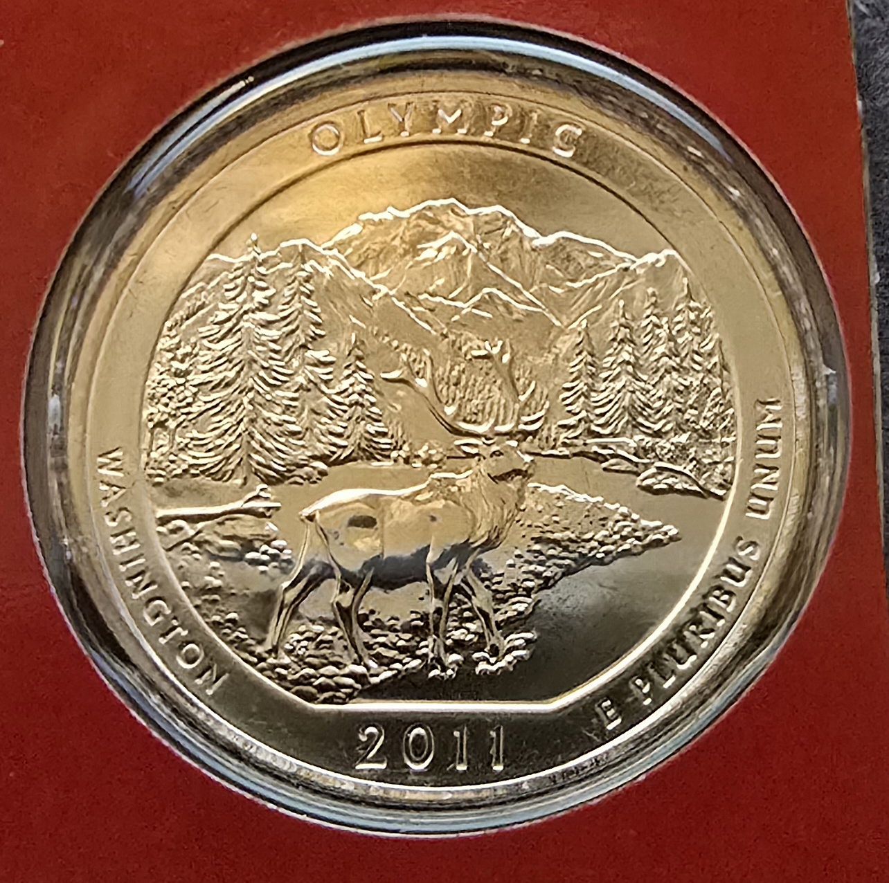 2011-D Olympic Quarter - BU in Original Mint Cello (K33) - For Sale ...