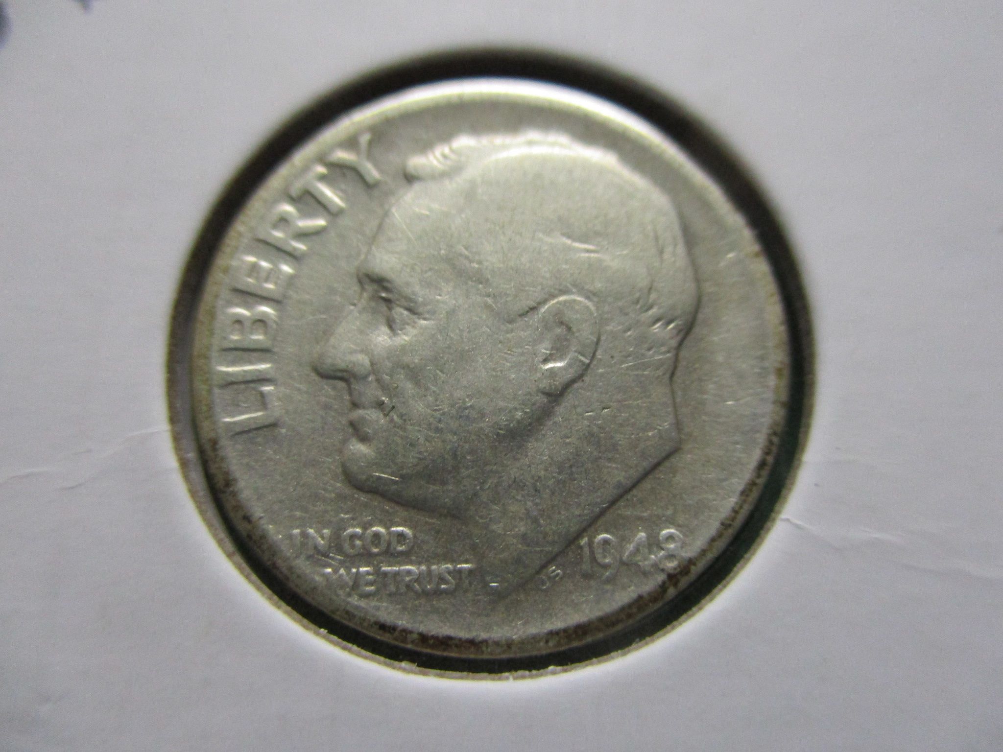 1948 Roosevelt Dime. Item:10 R48-04. - For Sale, Buy Now Online - Item ...