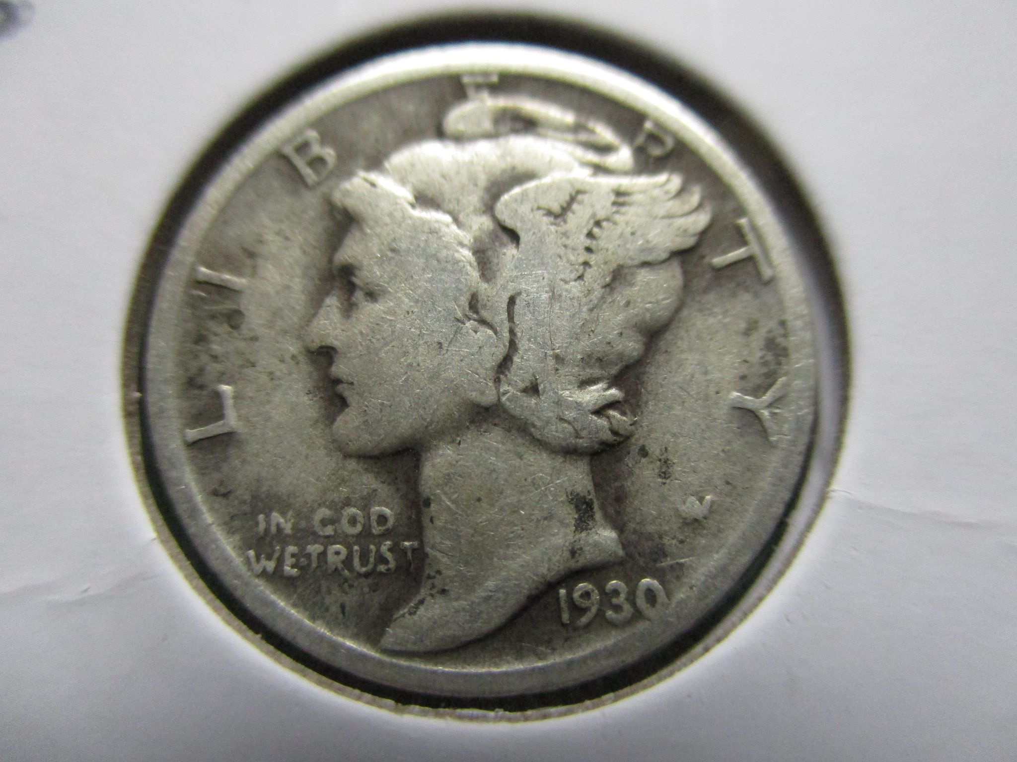 1930 Mercury Dime. Item: 10 M30-18. - For Sale, Buy Now Online - Item ...