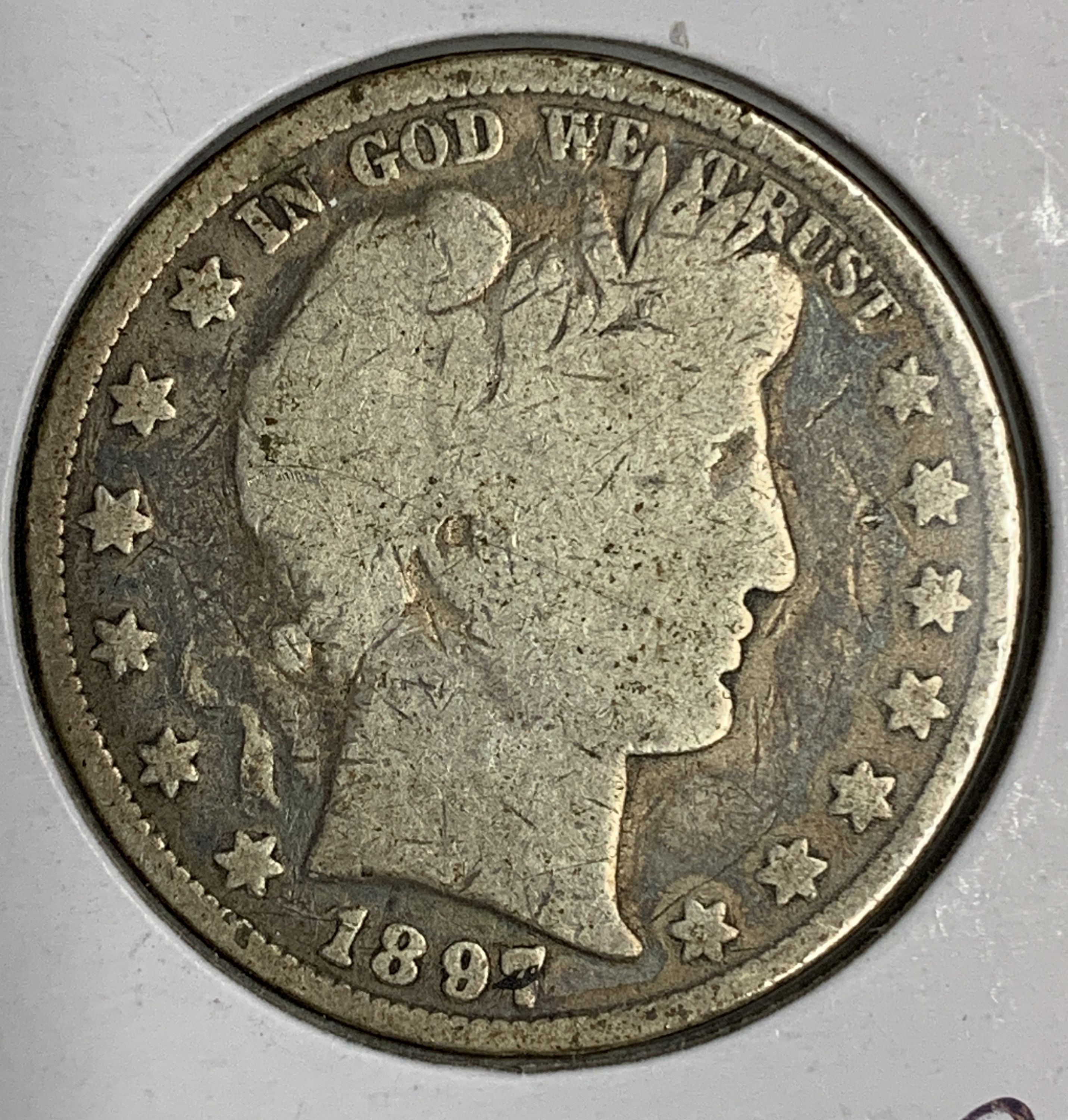 1897 Barber Half Dollar, Circ. (9295) - For Sale, Buy Now Online - Item ...