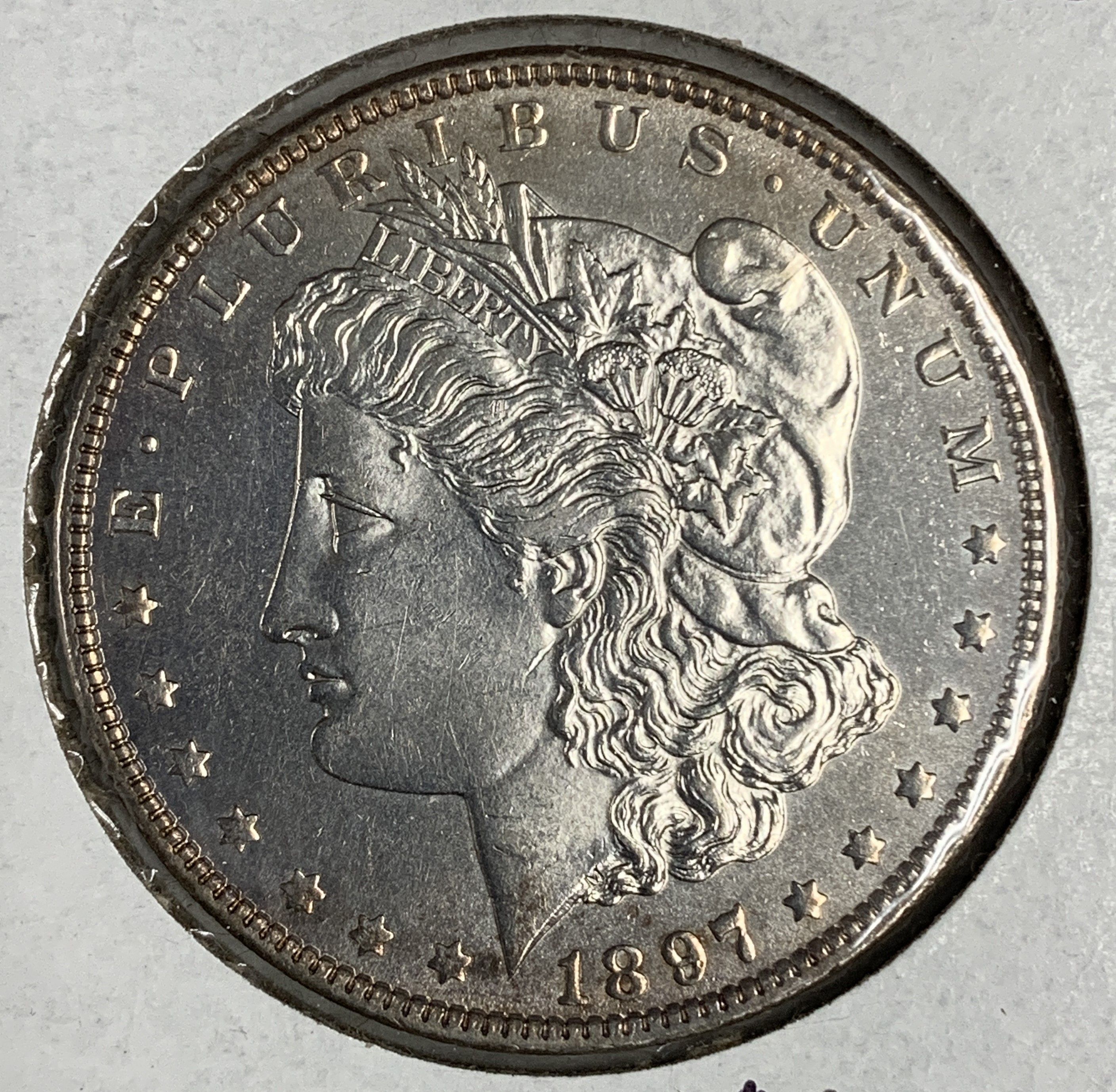 1897-O Morgan Silver Dollar, MS60+ Details (9322) - For Sale, Buy Now ...