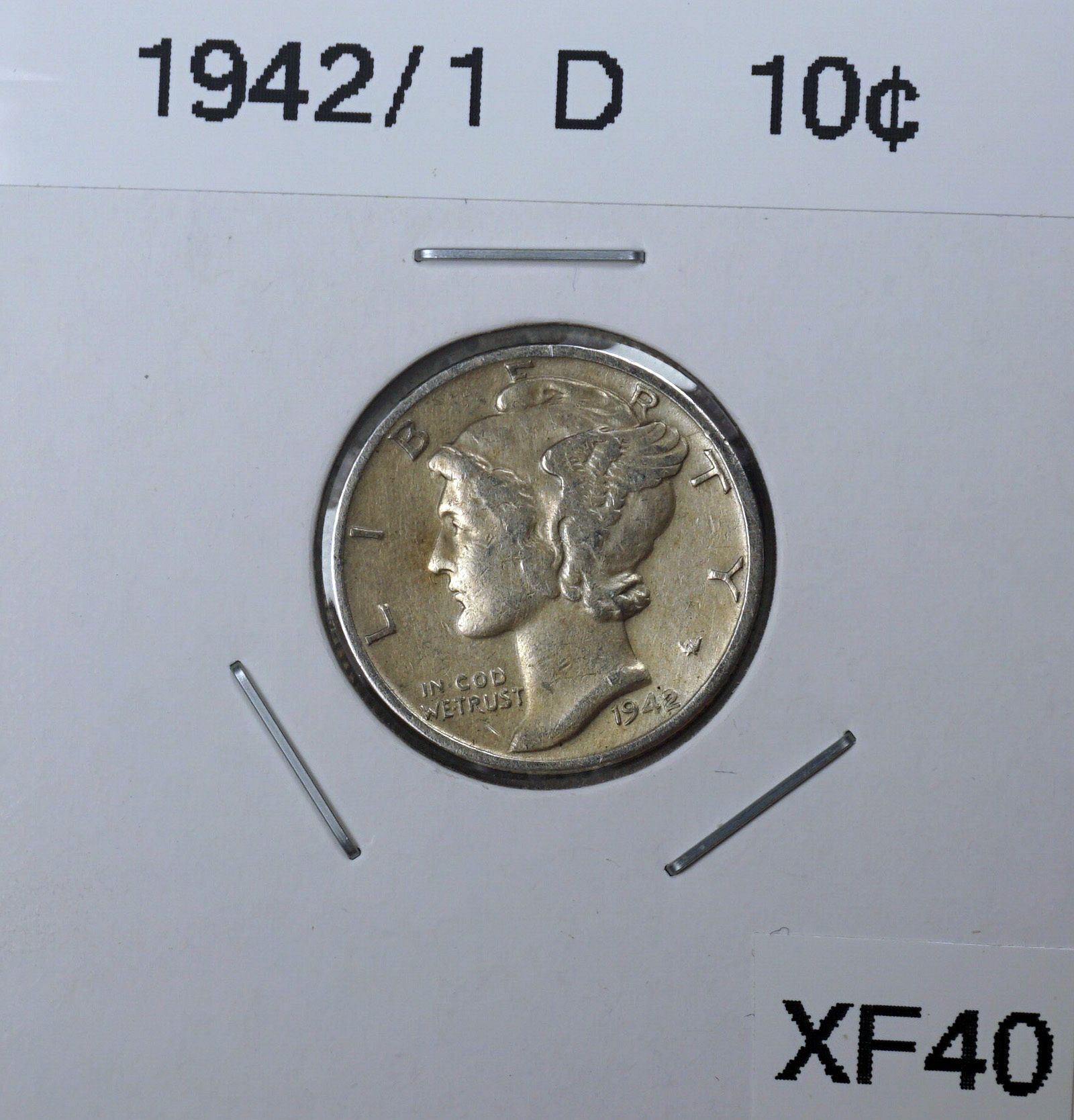 1942/1 D Mercury Dime - For Sale, Buy Now Online - Item #911834