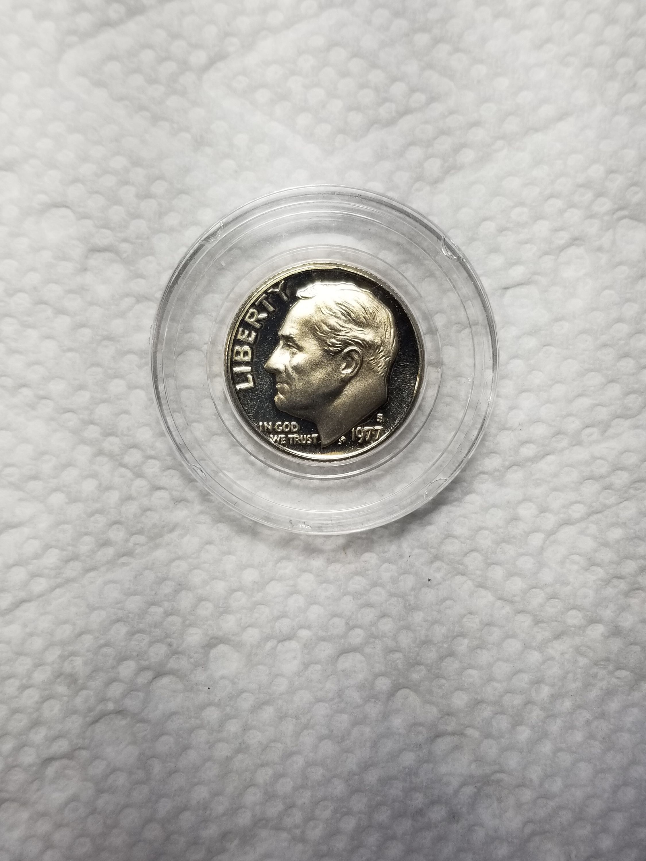 1977 S Roosevelt Cameo Proof - For Sale, Buy Now Online - Item #911952