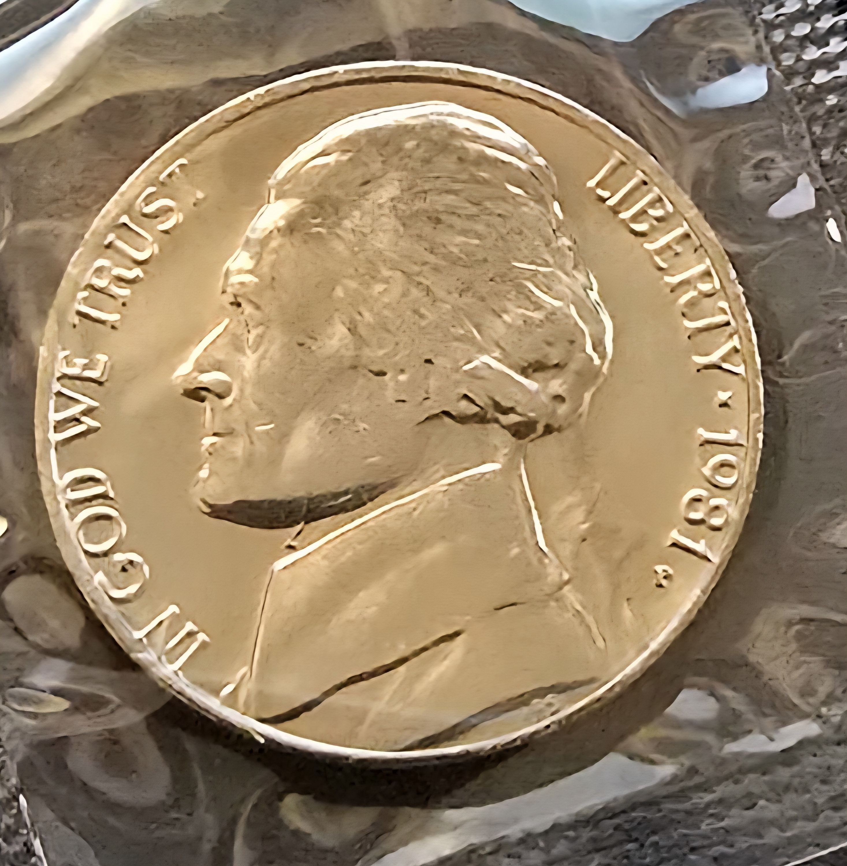 1981-P Jefferson Nickel - BU in Original Mint Cello (L7) - For Sale ...