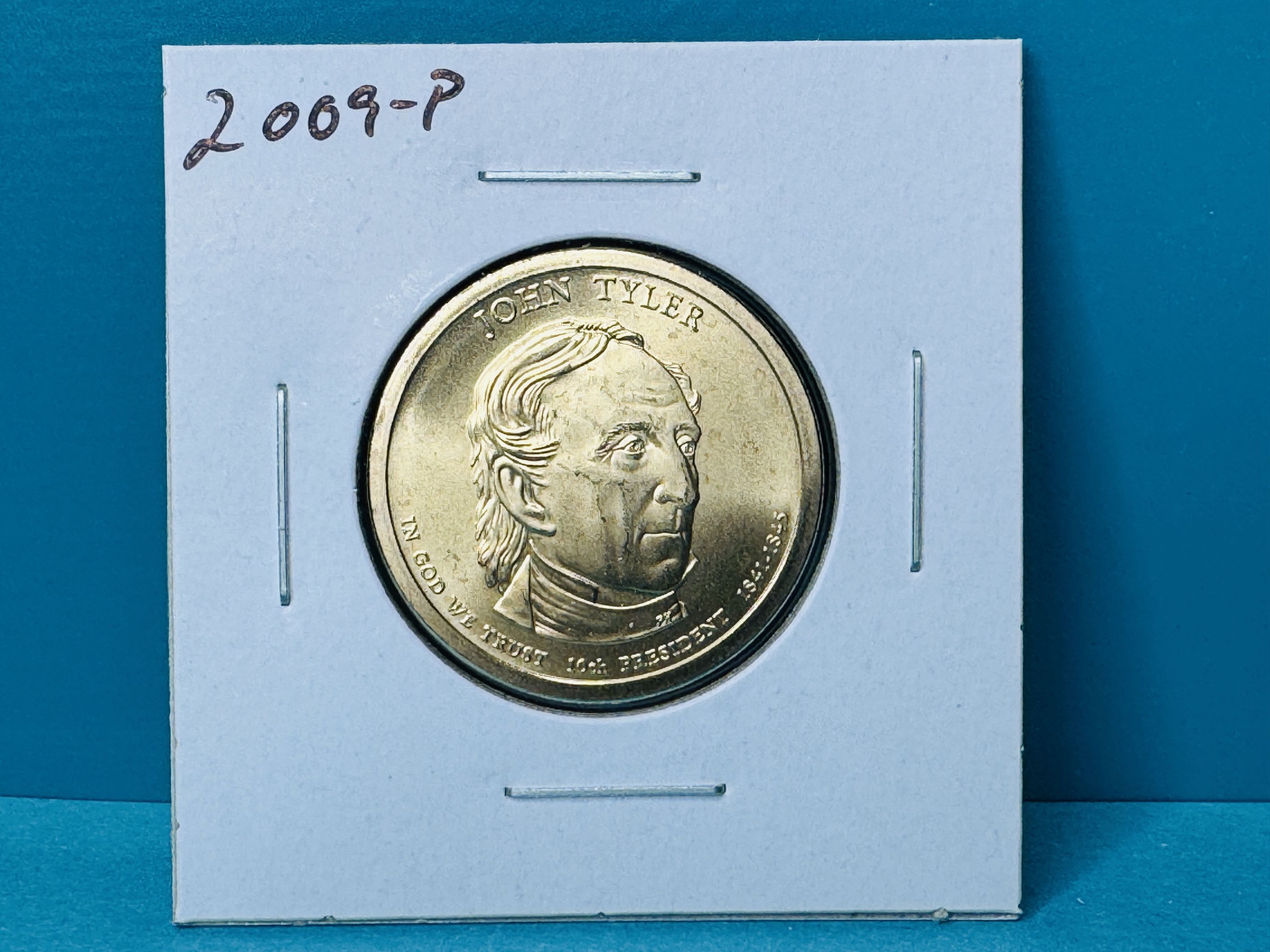 2009-P John Tyler Presidential Dollar - For Sale, Buy Now Online - Item ...