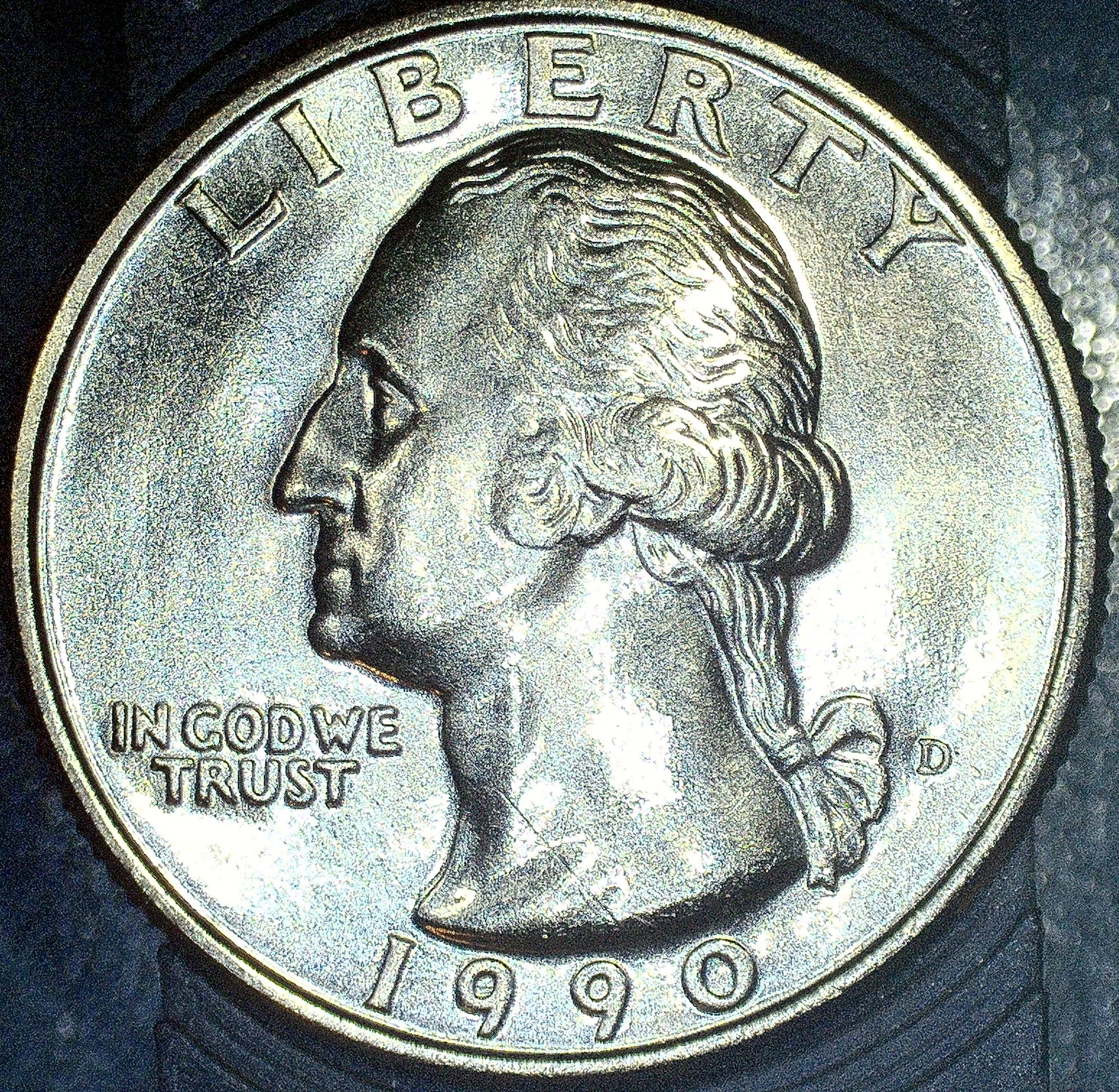 1990 P&D Washington Quarter BU or Better Lot - For Sale, Buy Now Online ...