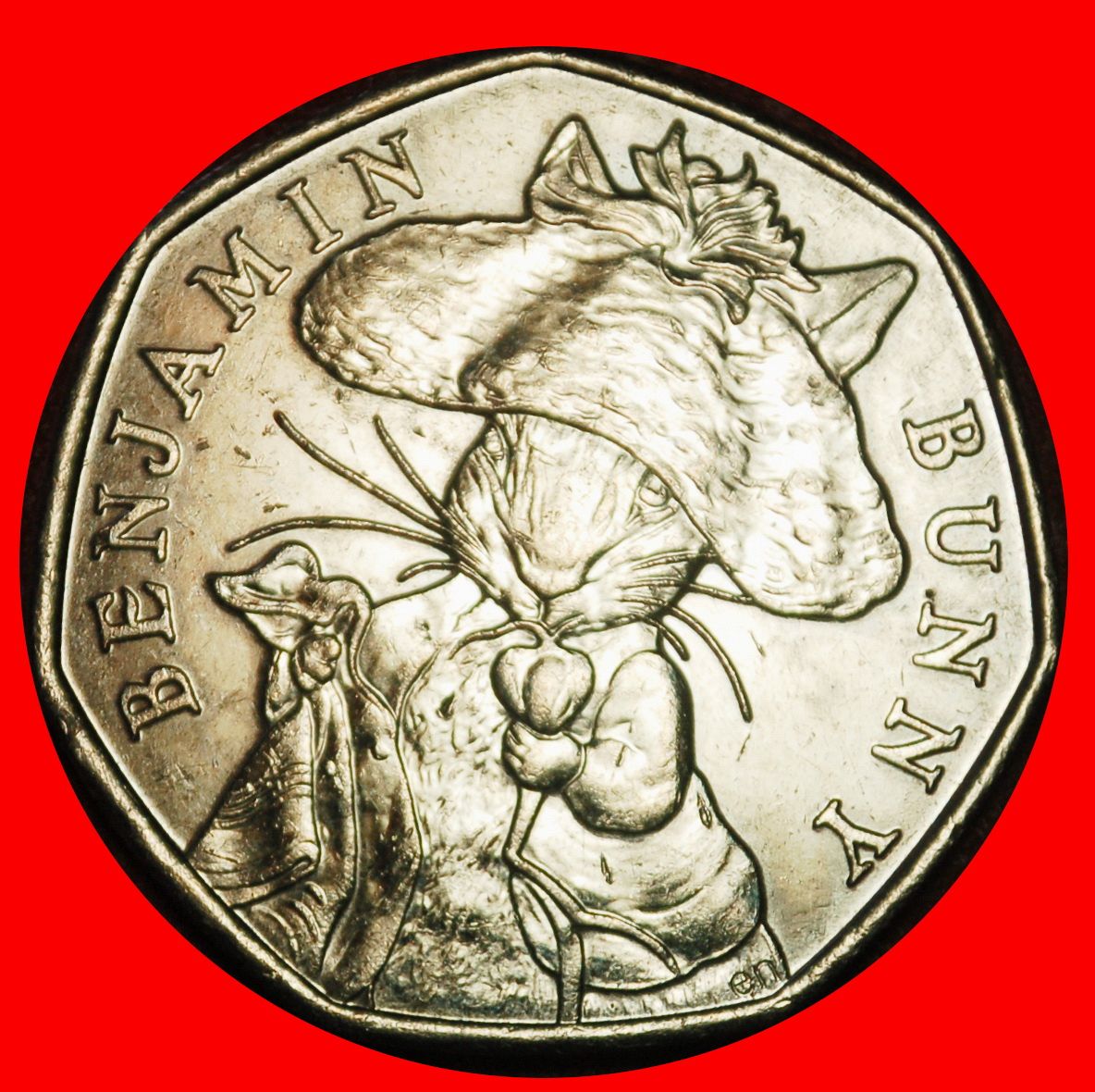 RABBIT 1904: GREAT BRITAIN ★ 50 PENCE 2017 MINT LUSTRE! ELIZABETH II ...