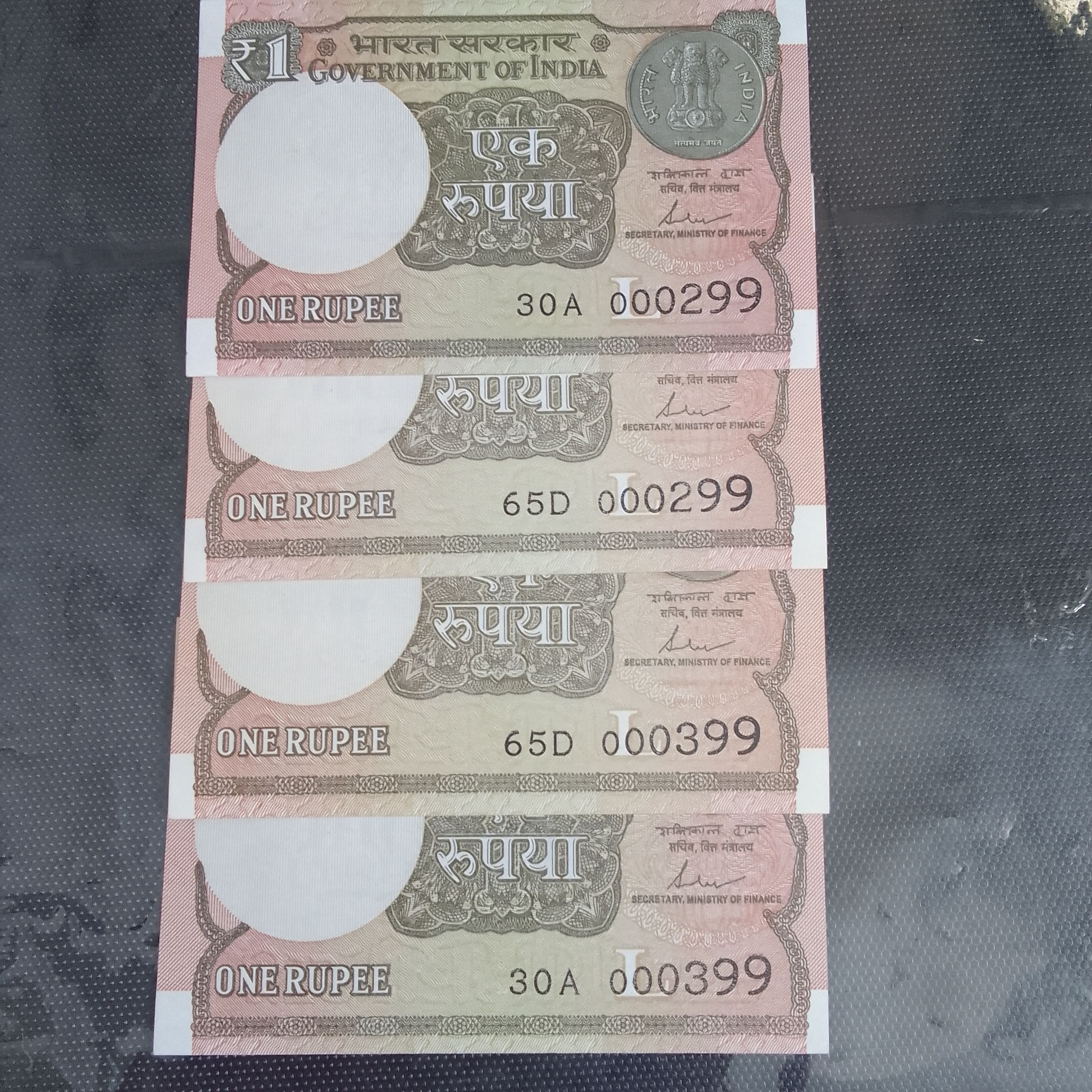 000299..399.. MATCHING 2 PAIR INDIA 4 NOTES . - For Sale, Buy Now ...