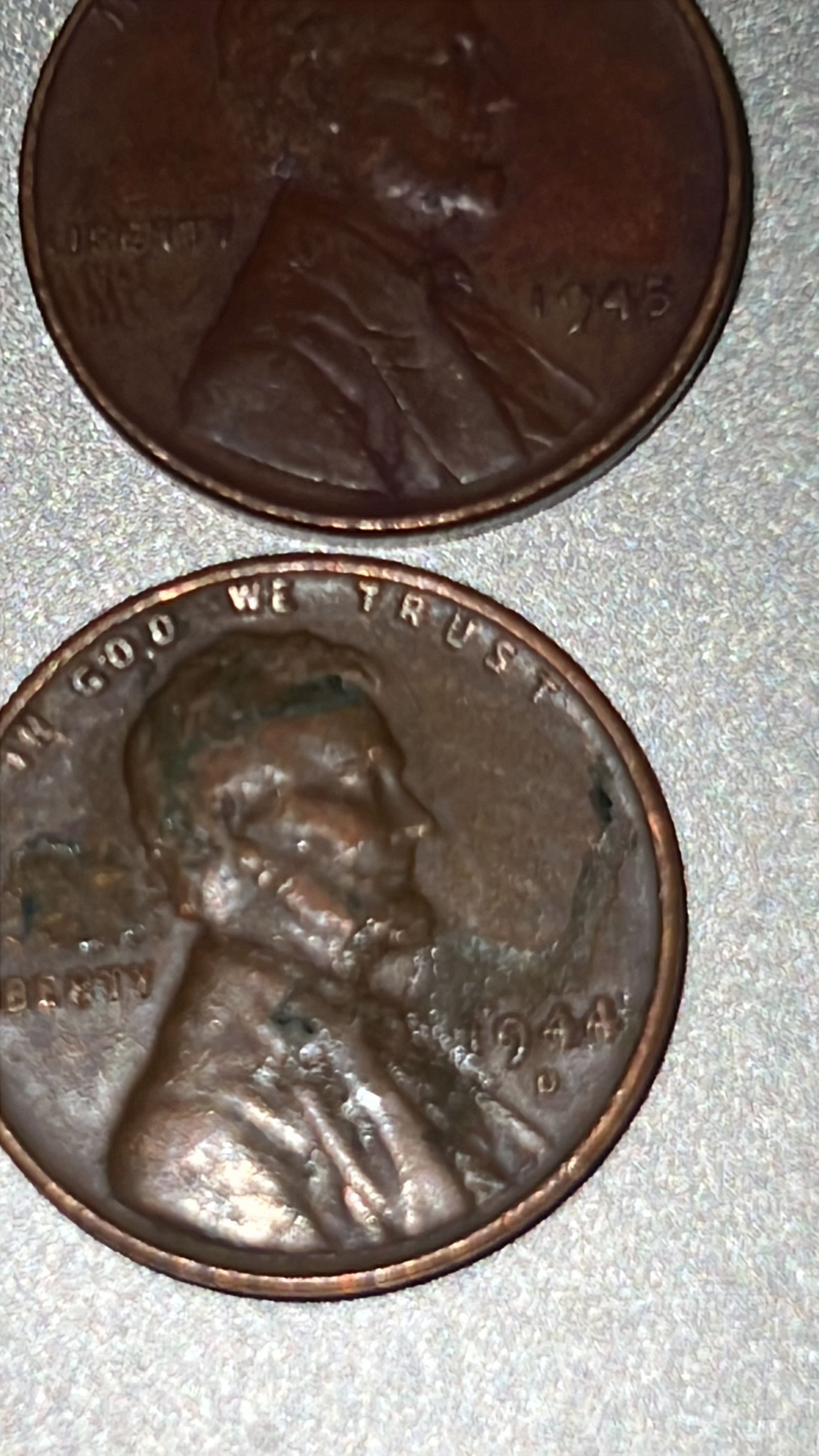 1944 1945 Set Wheat Penny Lot - For Sale, Buy Now Online - Item #917067
