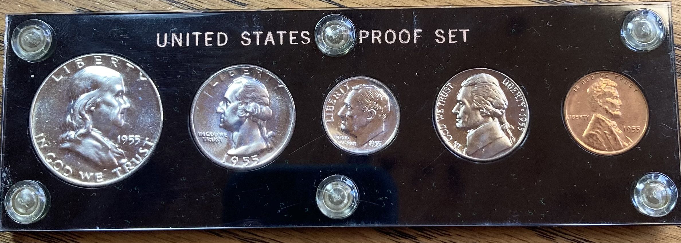 1955 proof set great looking coins - For Sale, Buy Now Online - Item ...