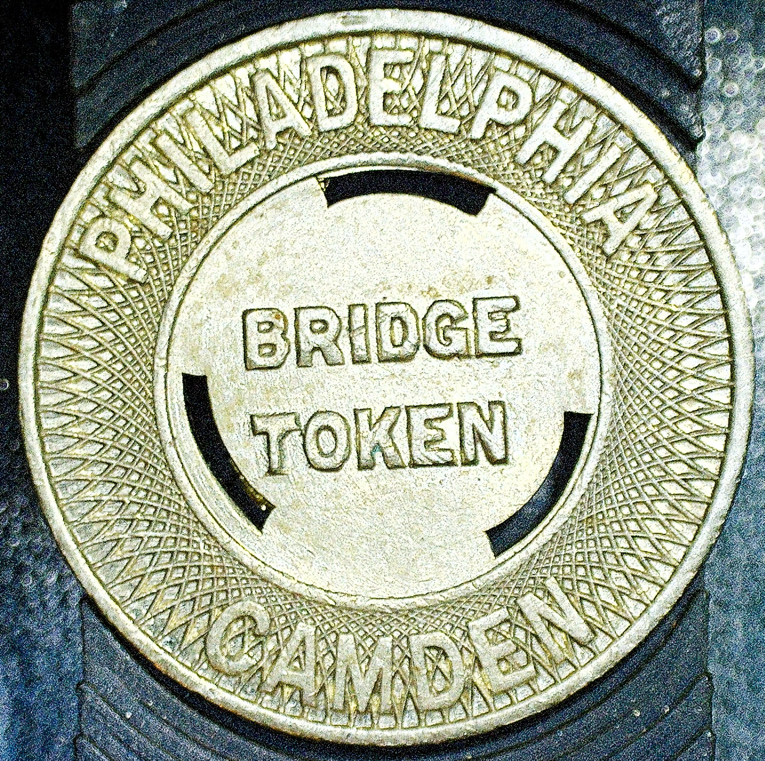 Vintage Philadelphia Camden Delaware River Bridge Token - For Sale, Buy ...