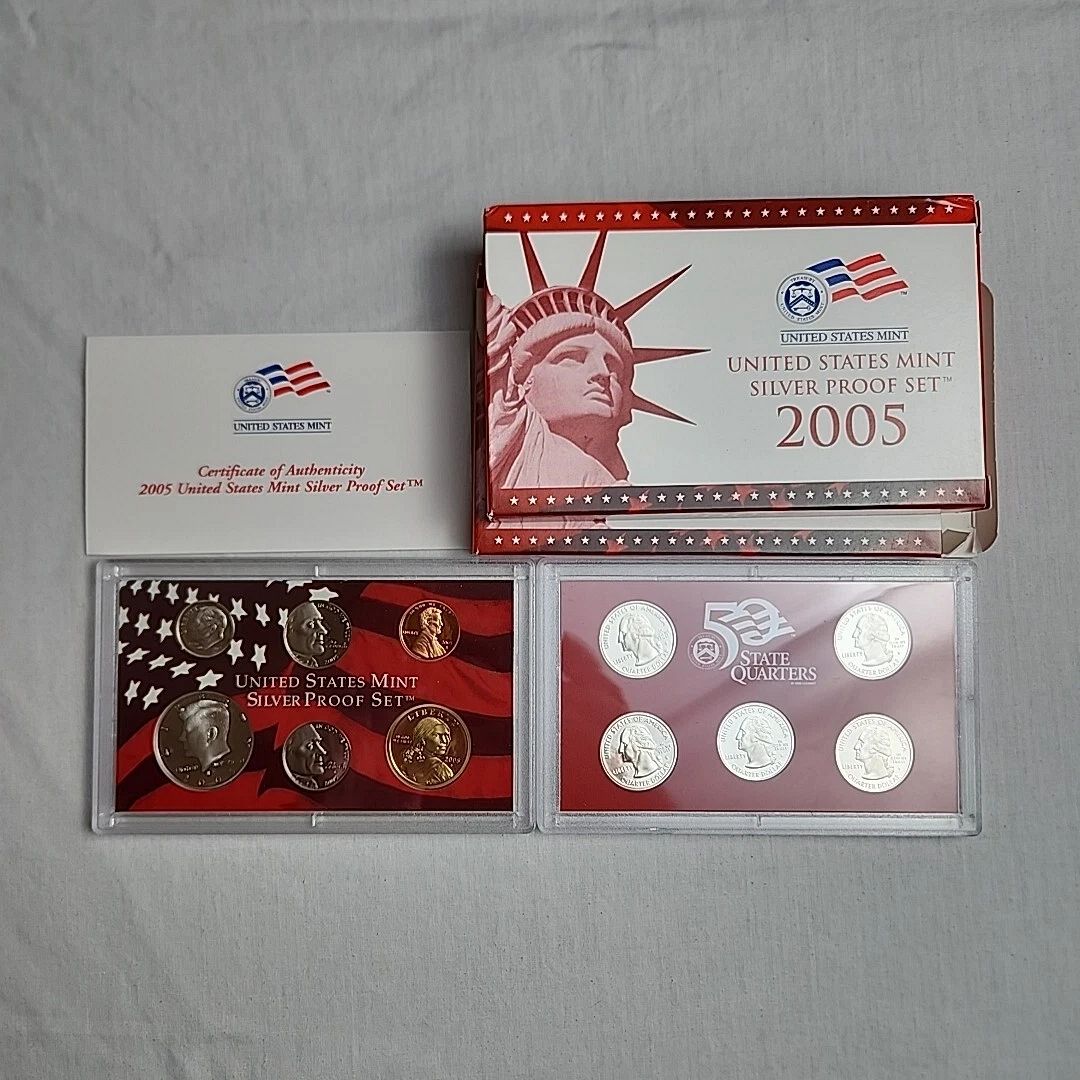 2005 "S" Proof Set Silver 11 Piece Set - For Sale, Buy Now Online ...
