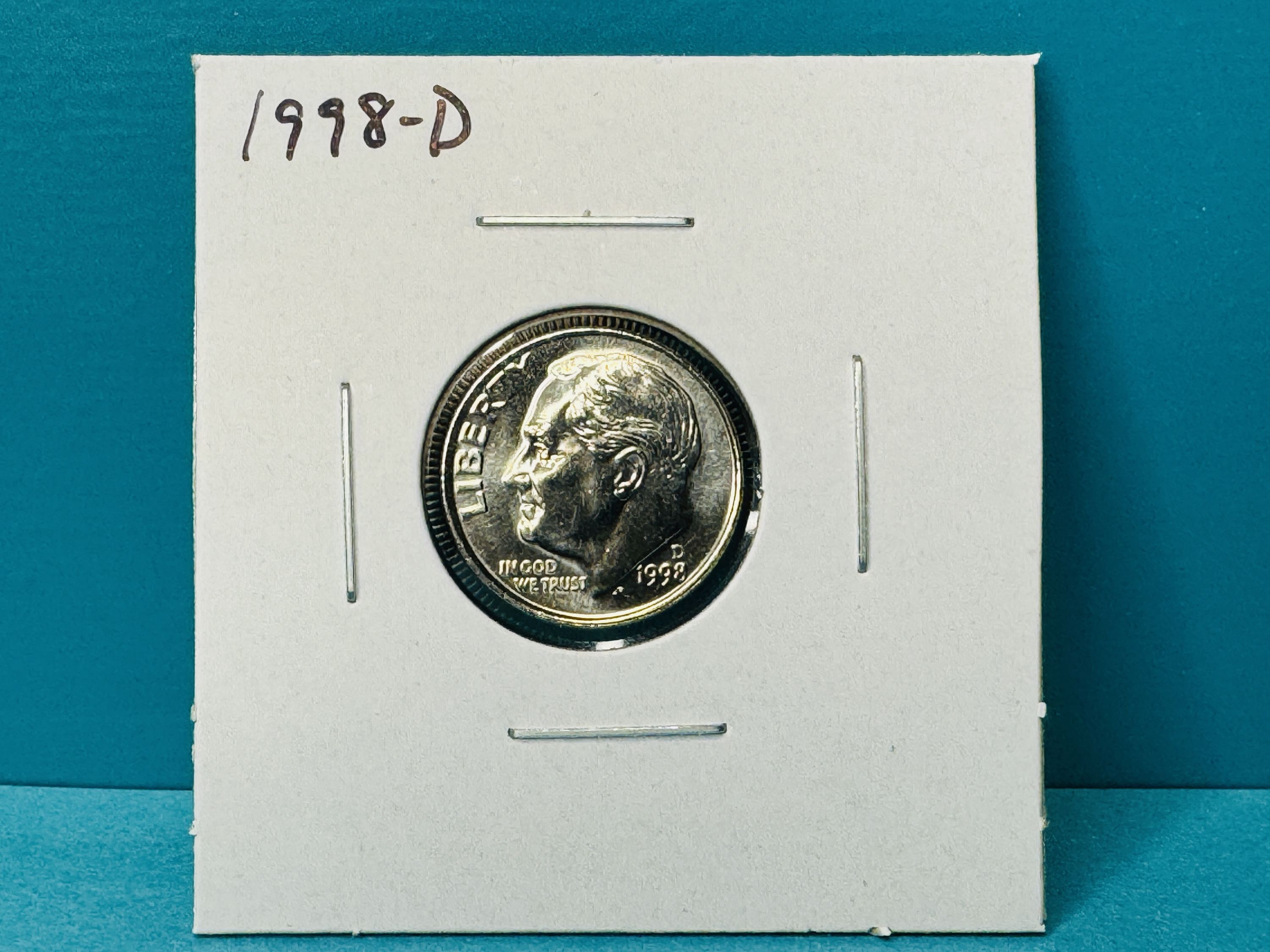 1998-D Roosevelt Dime - For Sale, Buy Now Online - Item #918454
