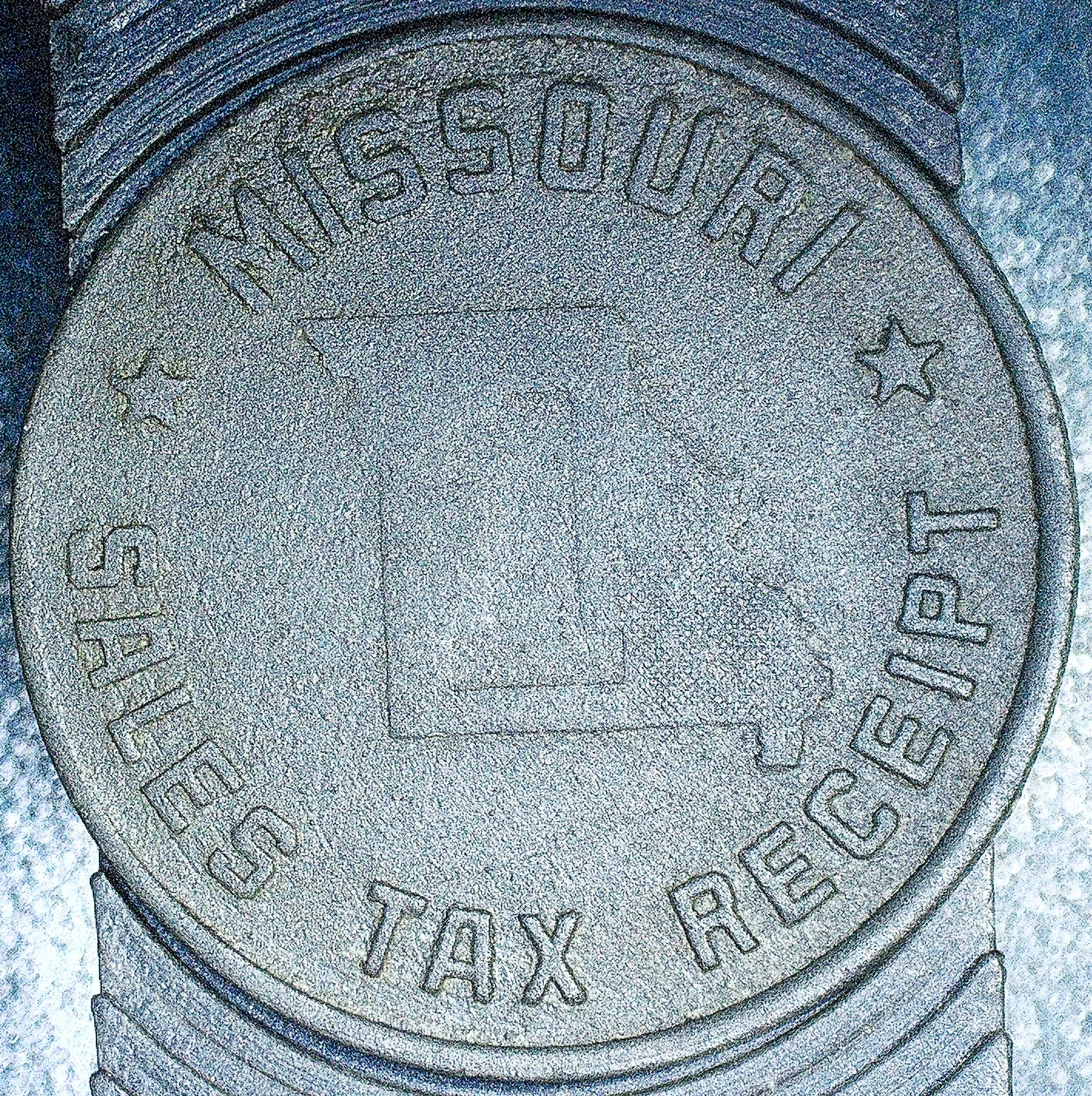 Missouri Sales Tax Receipt Token 1 Mill - For Sale, Buy Now Online ...