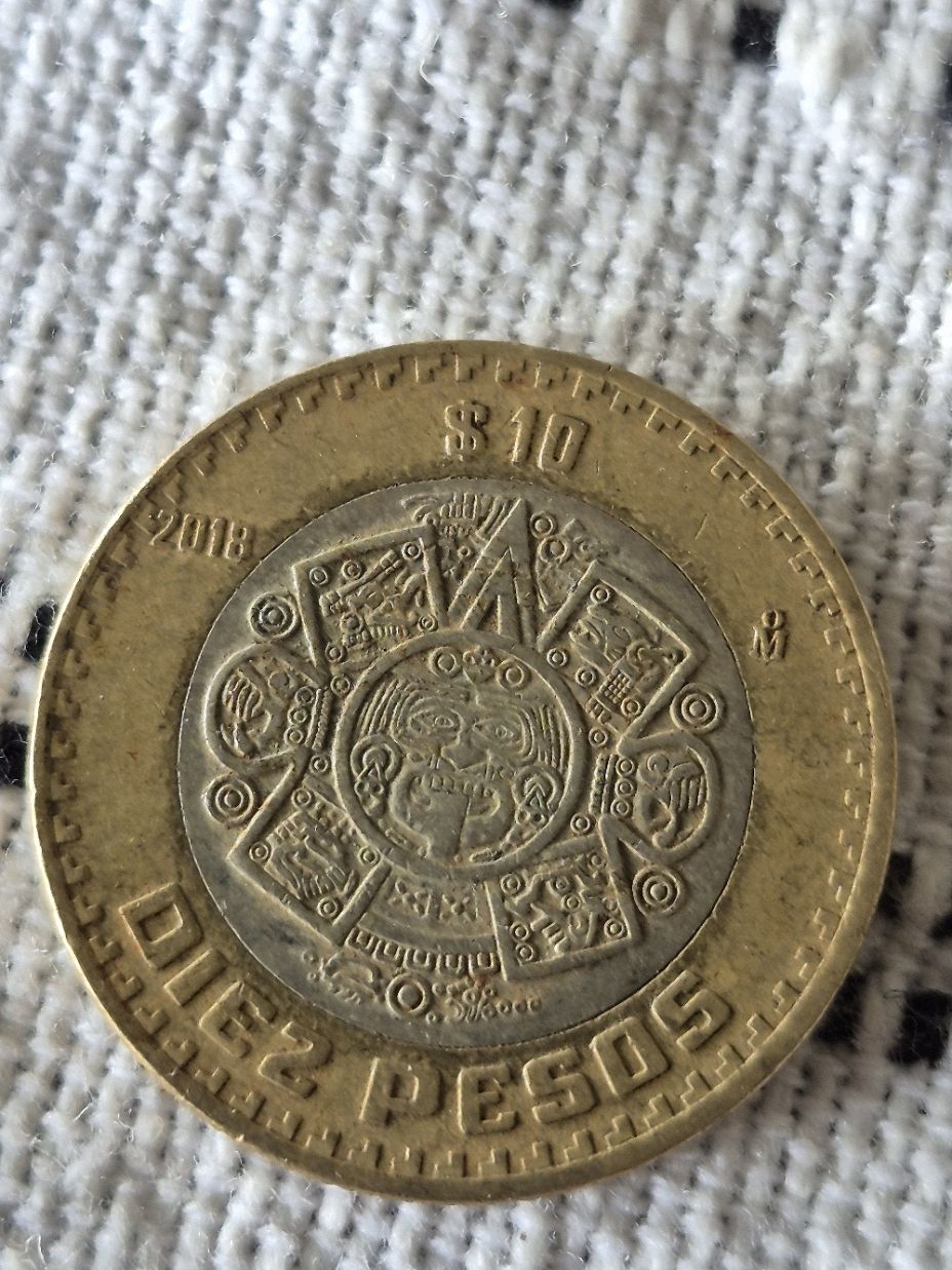 2018 Mexico 10 Peso - For Sale, Buy Now Online - Item #919156