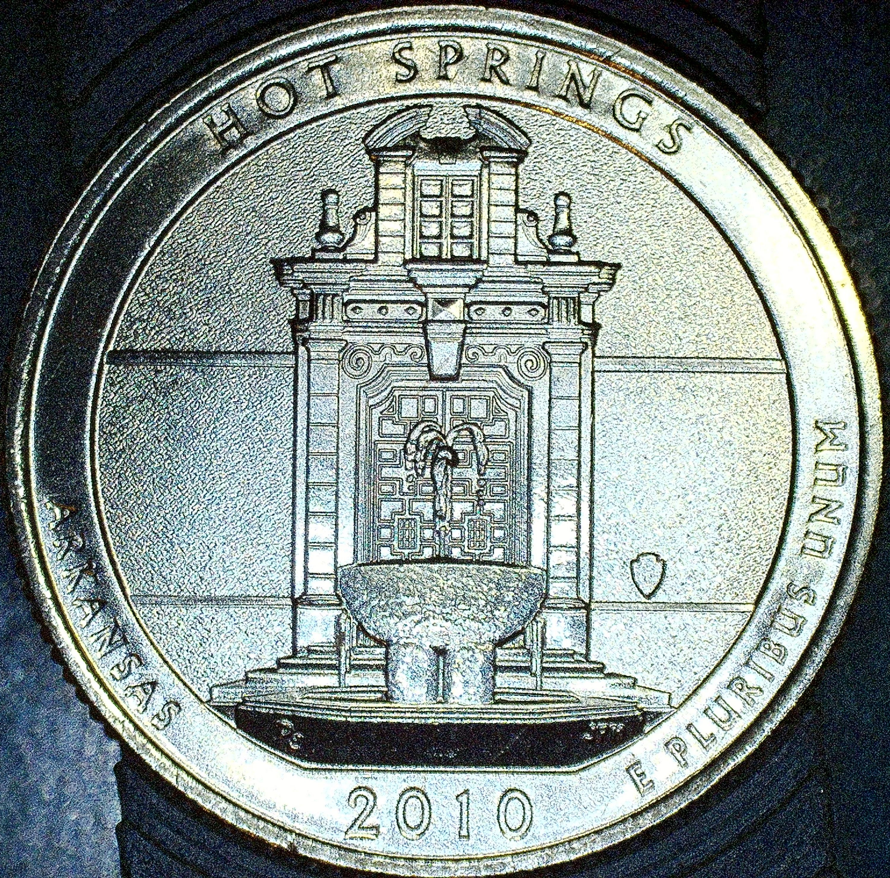 2010 P Hot Springs America The Beautiful Quarter BU or Better - For ...