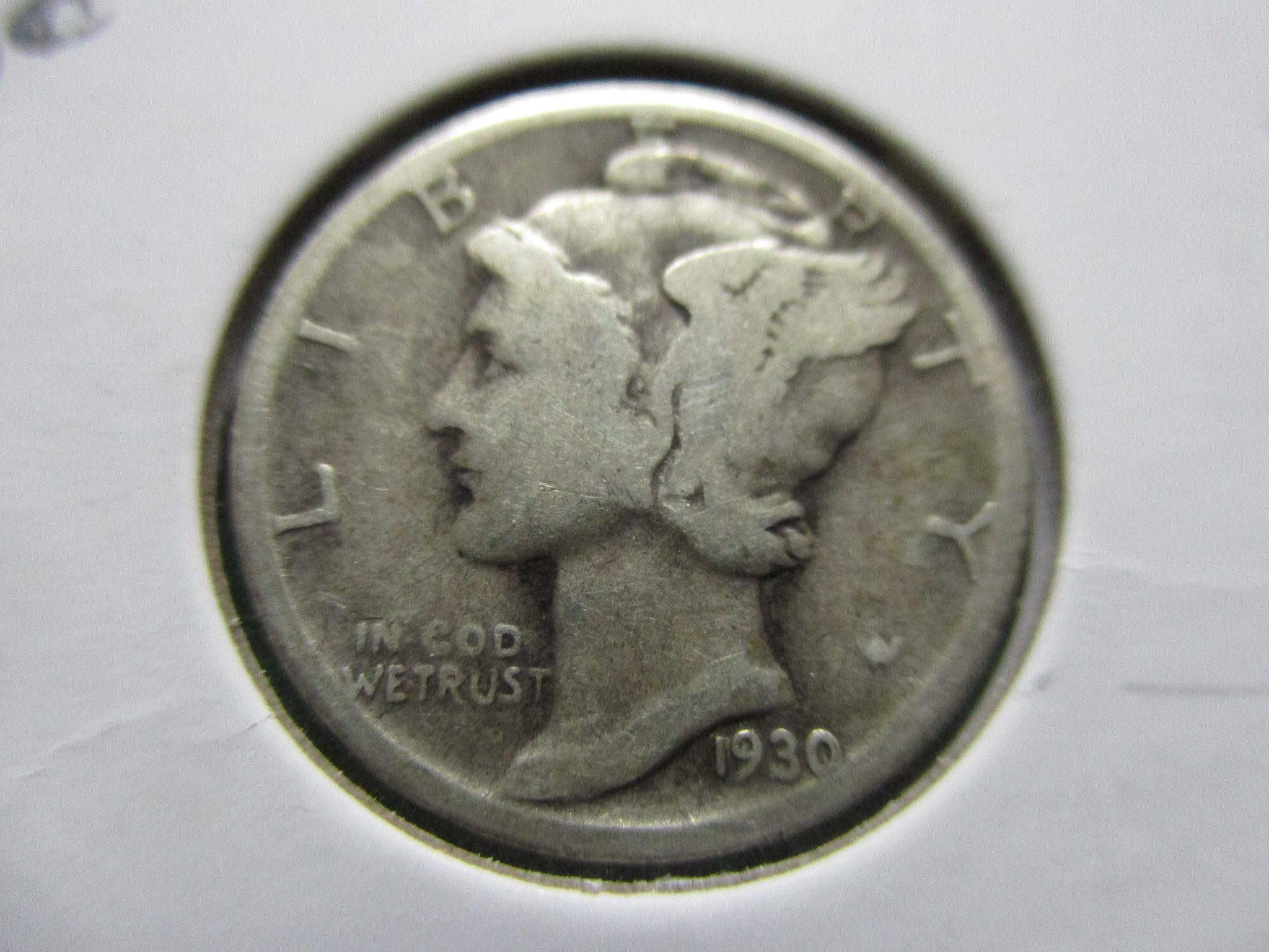 1930 Mercury Dime. Item: 10 M30-24. - For Sale, Buy Now Online - Item ...