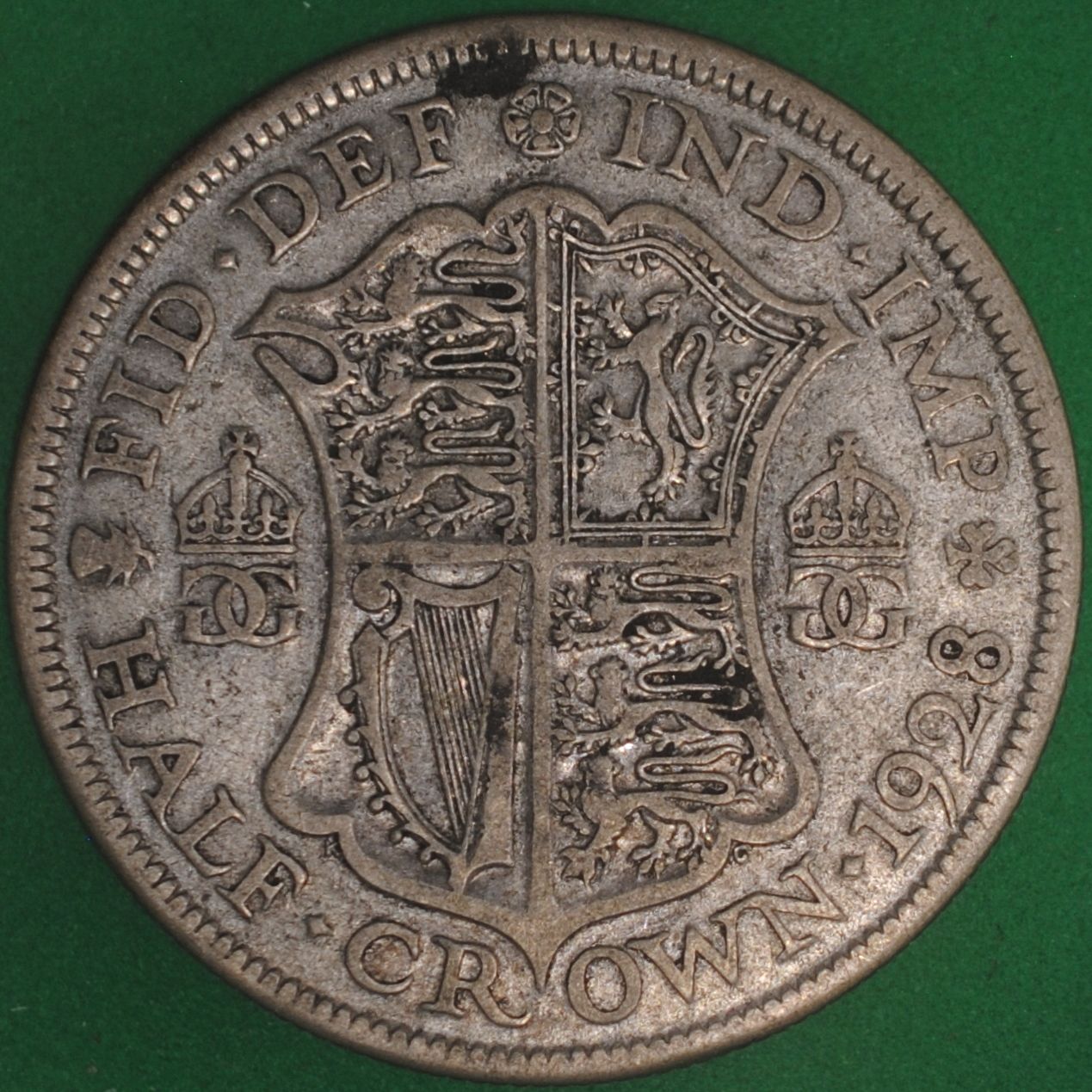 1928 Great Britain Half Crown Fine - For Sale, Buy Now Online - Item ...
