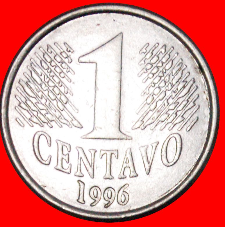 EFFIGY: BRAZIL ★ 1 CENTAVO 1996! - For Sale, Buy Now Online - Item #921912