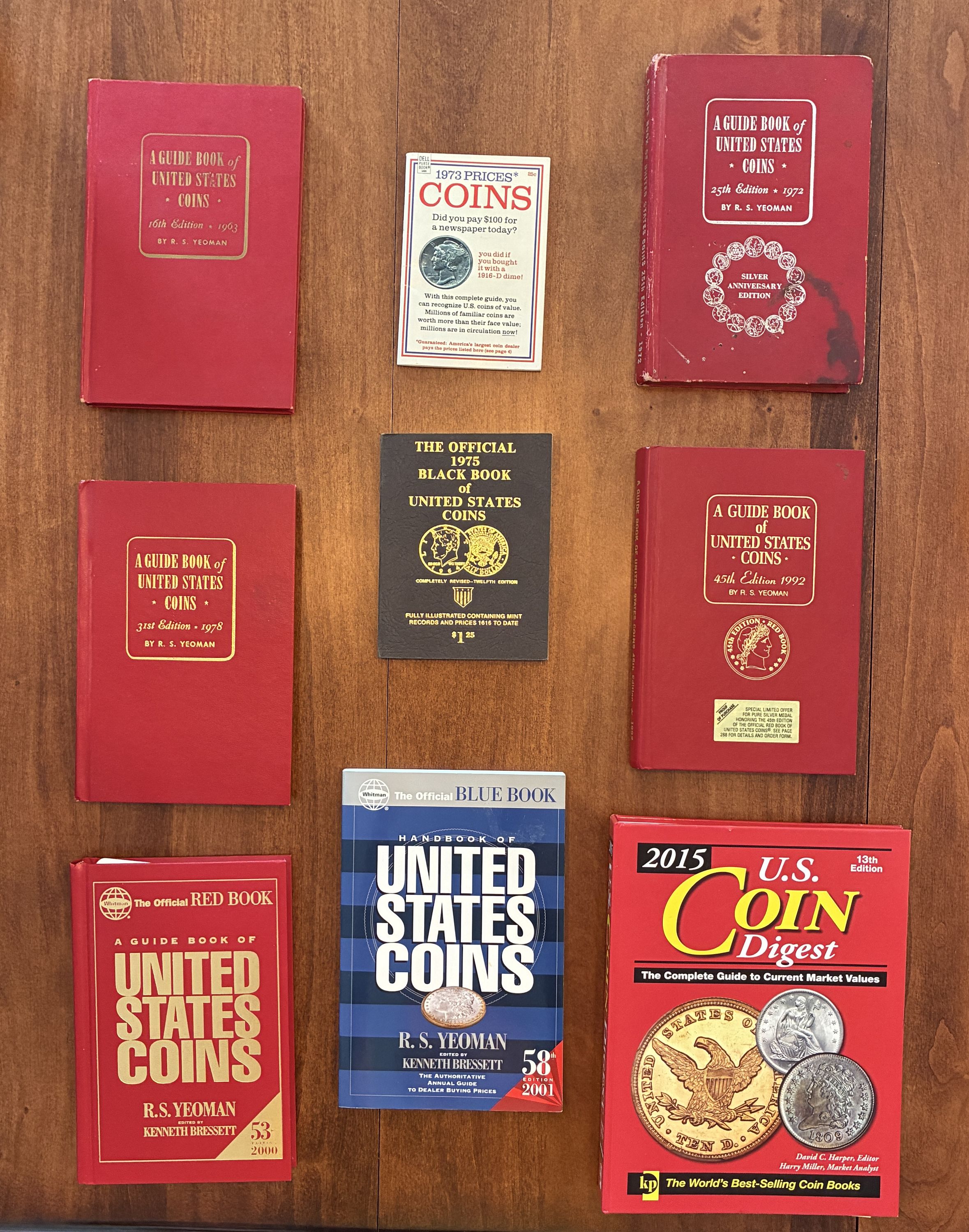 Vintage Coin Books from 1963 to 2015 | NEW PRICE - For Sale, Buy Now ...